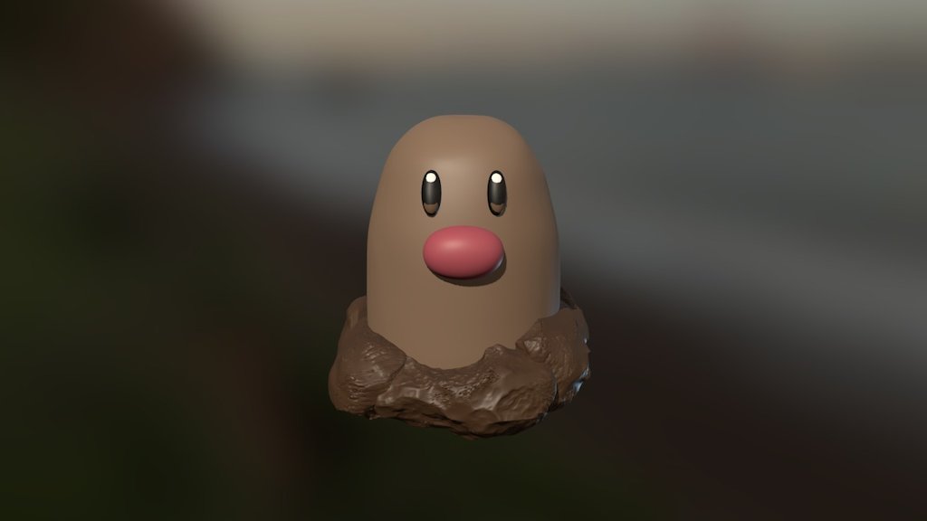 Diglett pokemon - Download Free 3D model by Paloma Gómez Pérez ...