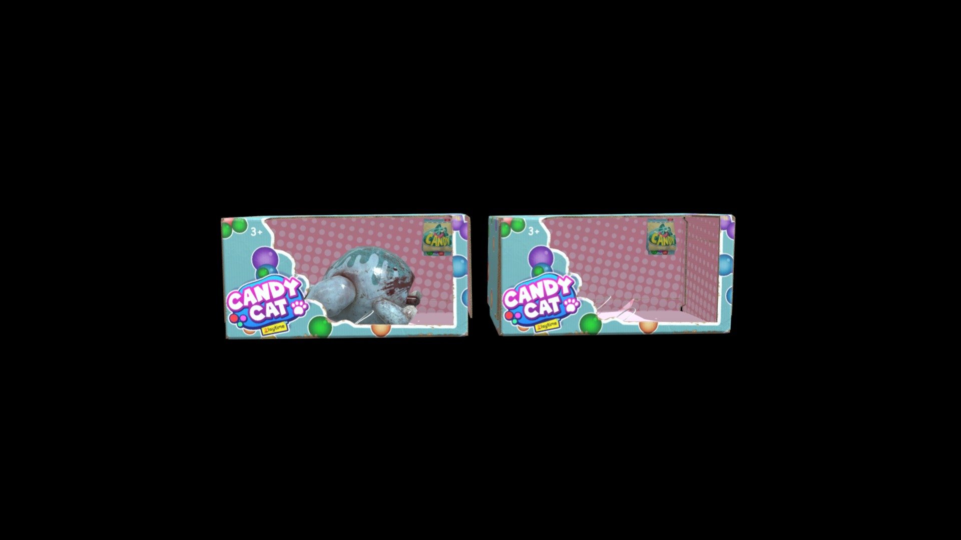 Poppy Playtime Chapter 3: ToyBox Candy Cat - Download Free 3D model by ...