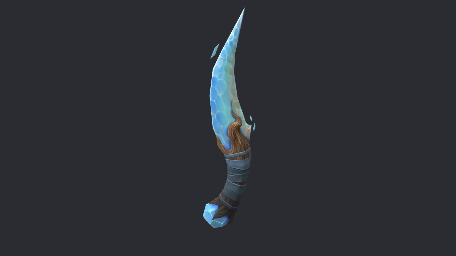 moonstone knife - 3D model by Froglord [e1b96bc] - Sketchfab