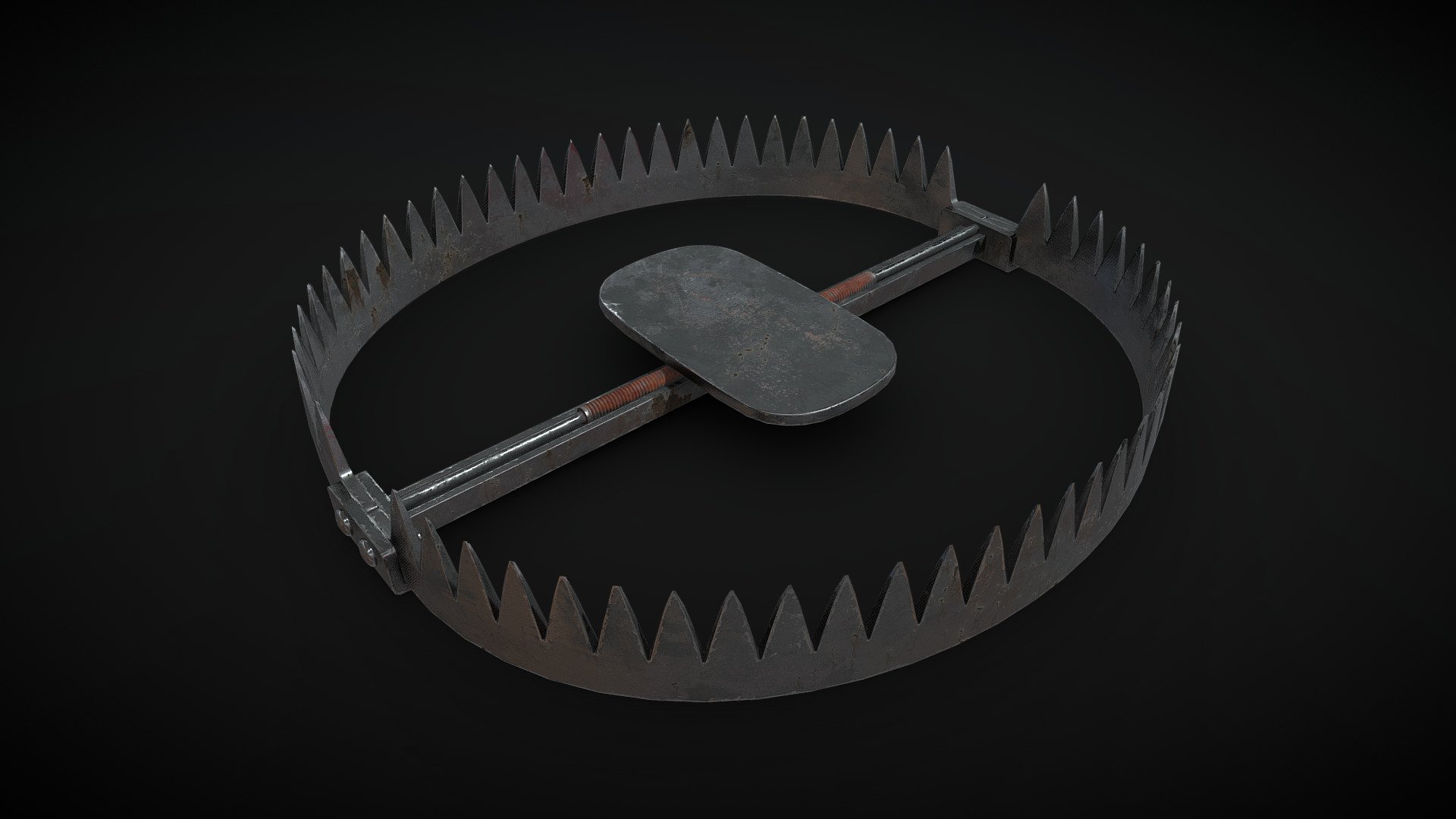 Bear Trap - Game-ready PBR - Buy Royalty Free 3D model by Rokay3D ...