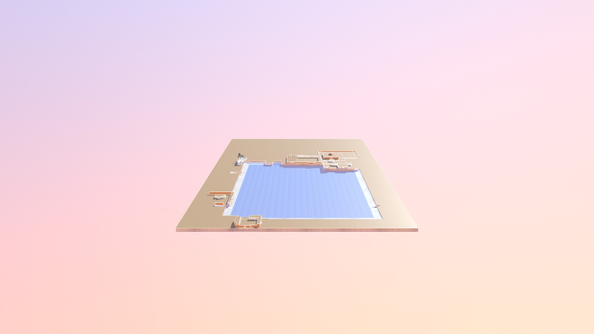sarkhej roza - 3D model by viraj.bhatt.barch17 [e1bc416] - Sketchfab