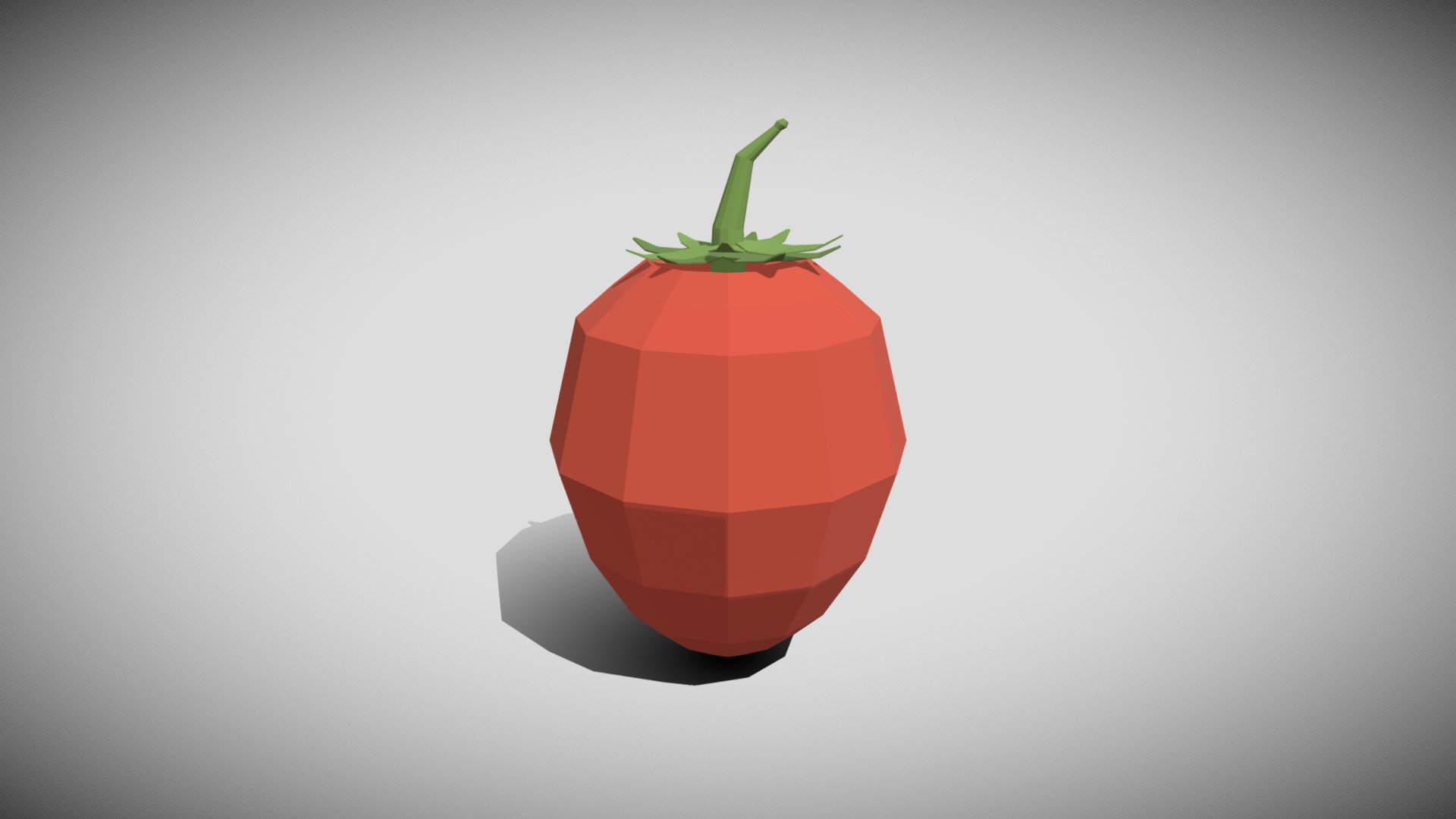 Low Poly Strawberry - Buy Royalty Free 3D model by AssetSource [e1bdb4f ...