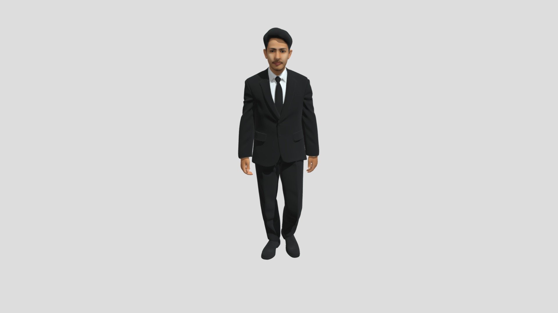 Standard Walk - Download Free 3D model by Ahmad Zacky (@ahmadzacky ...