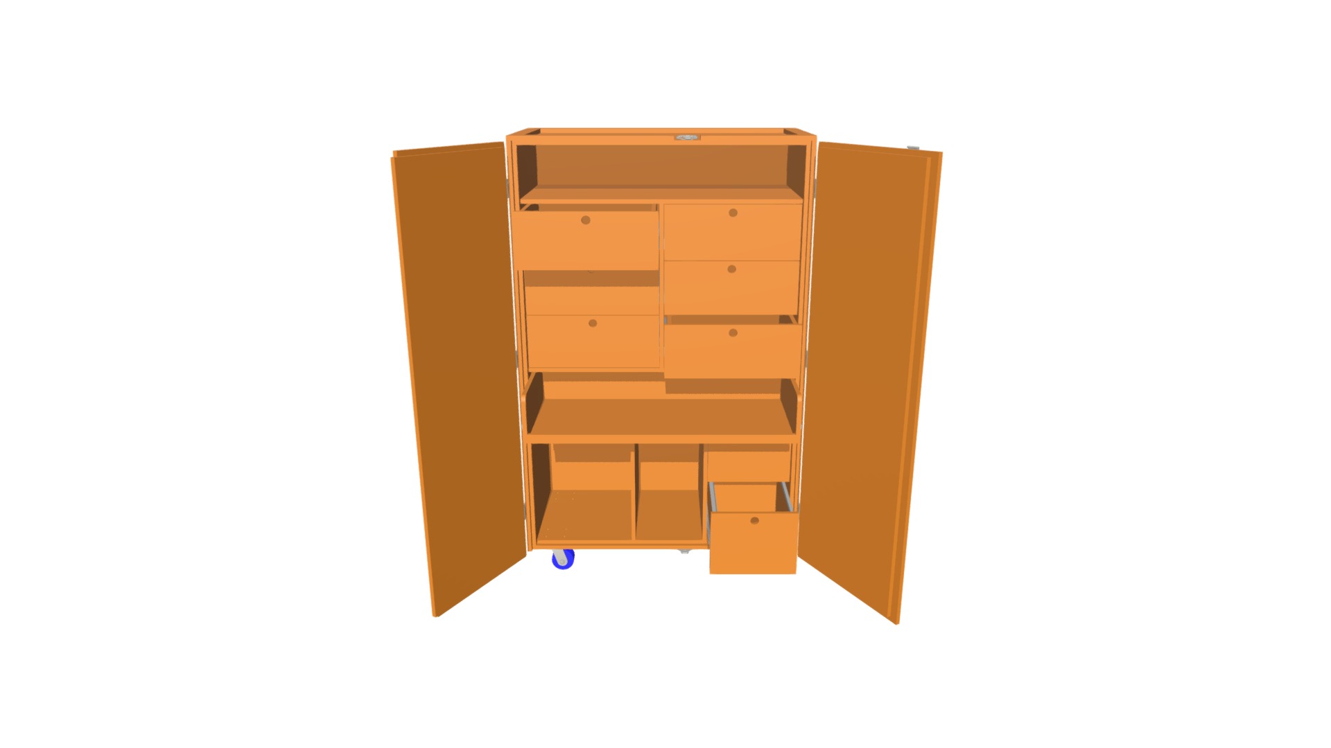 #w4 - wardrobe office work box - 3D model by proofproductions [e1bf3a9 ...