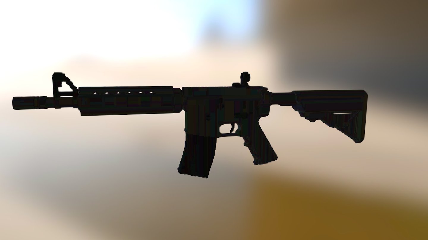 M4A4 - 3D model by Biomedefender [e1bfd6e] - Sketchfab