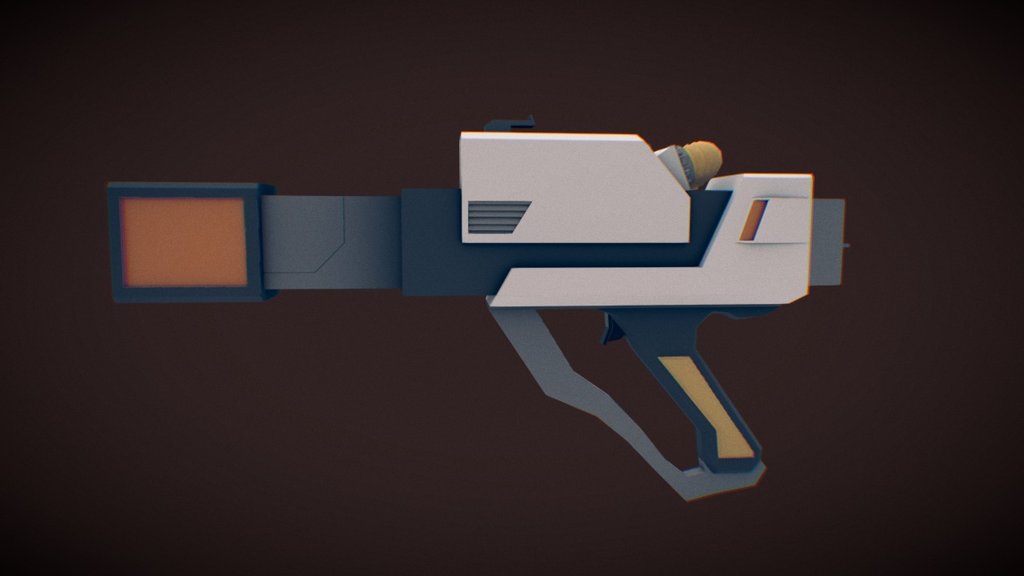 Vertigo: Handgun - 3D model by zulubo [e1c08a1] - Sketchfab