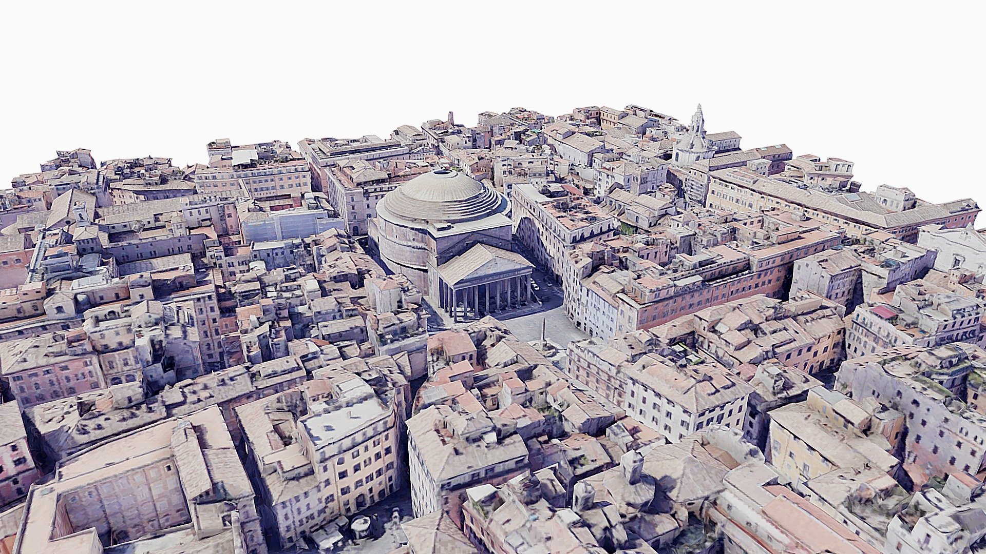 Pantheon, Rome - 3D model by SENSIET (@asensio) [e1c0b59] - Sketchfab
