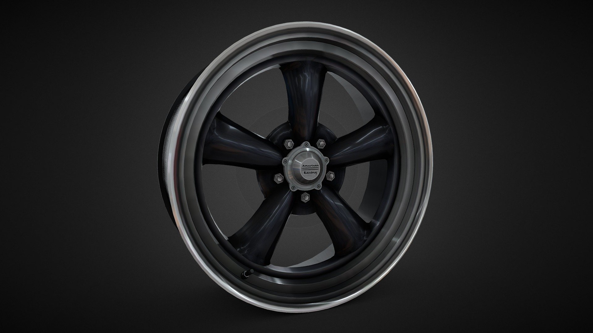 American Racing Torq-Thrust M - 3D model by Aleksandr_Burdz (@aleksandr ...