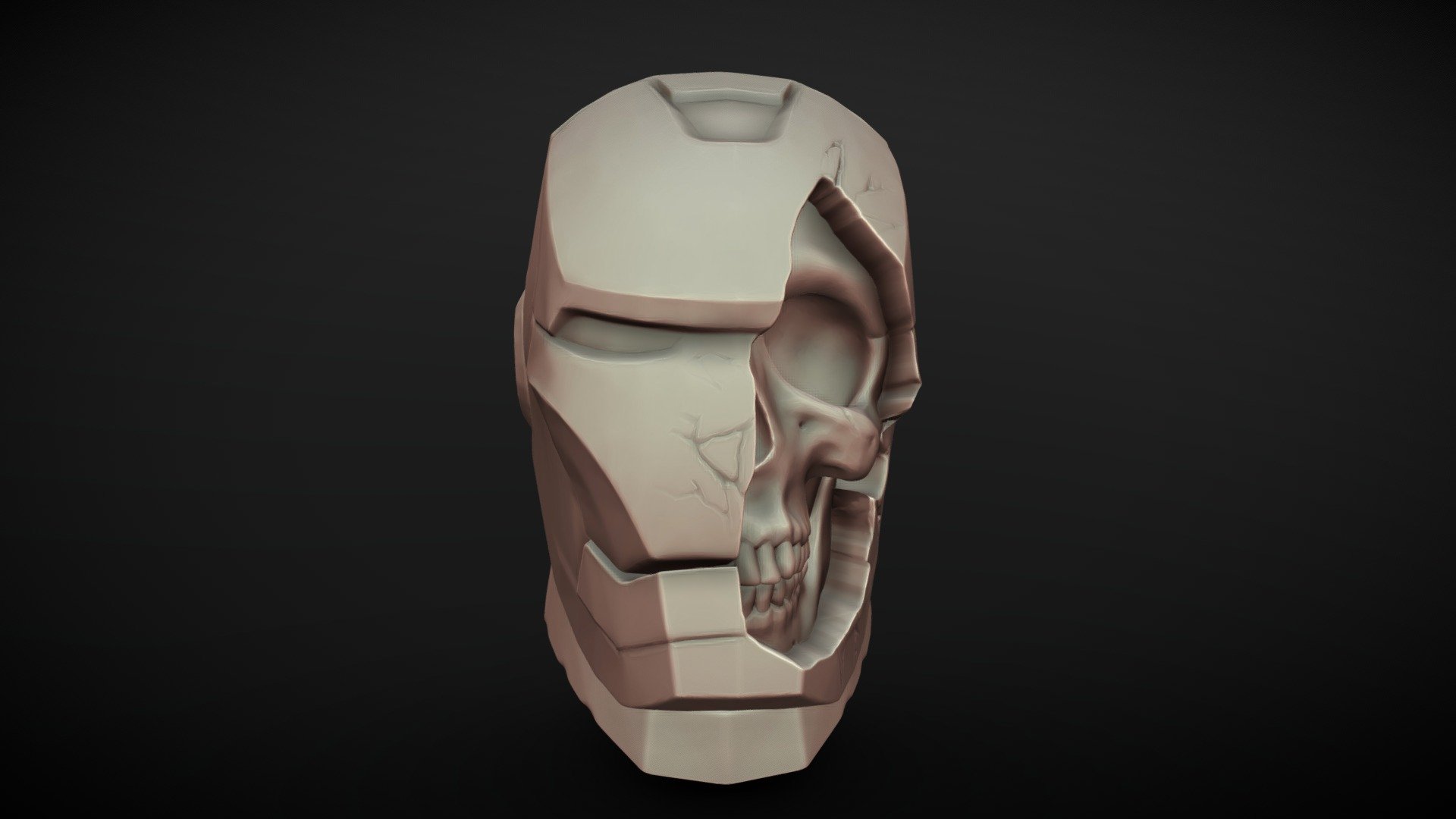 IRON MAN SKULL - Buy Royalty Free 3D model by yogi_sandhi [e1c1a3d ...