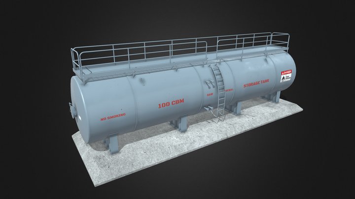Oil-tank 3D models - Sketchfab
