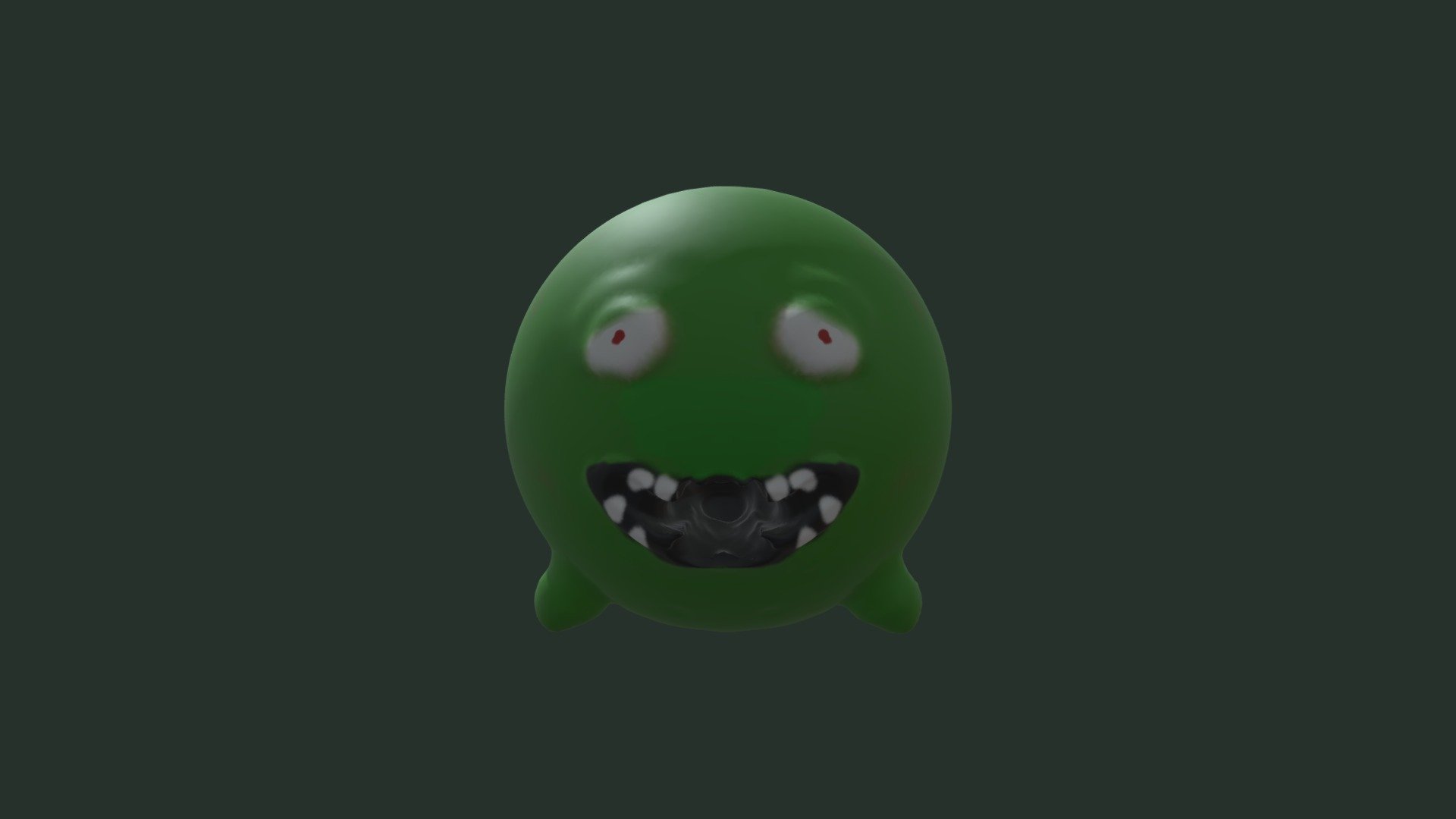 green creature - 3D model by Ethan jeavons (@437369) [e1c3ac3] - Sketchfab