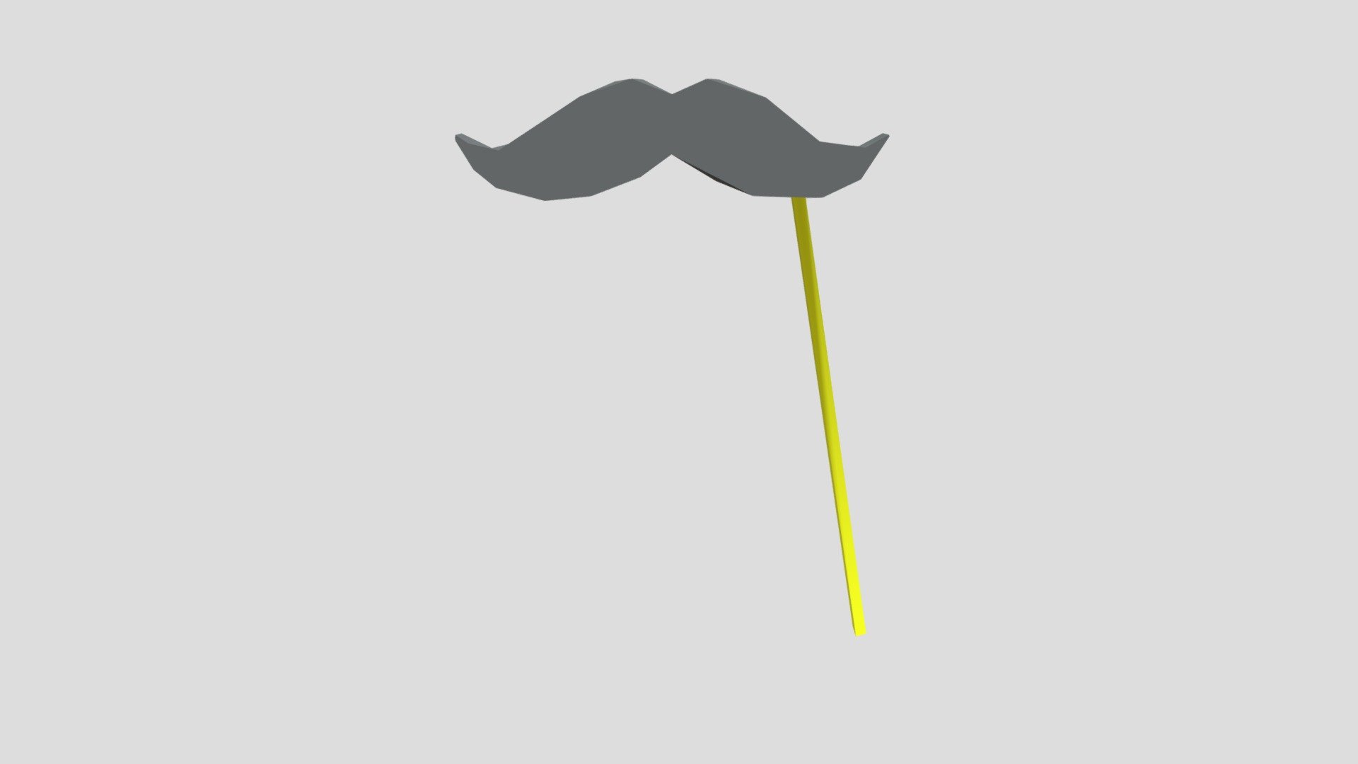 Moustache Stick - Download Free 3D model by taaaylor4really (@taaaylor ...