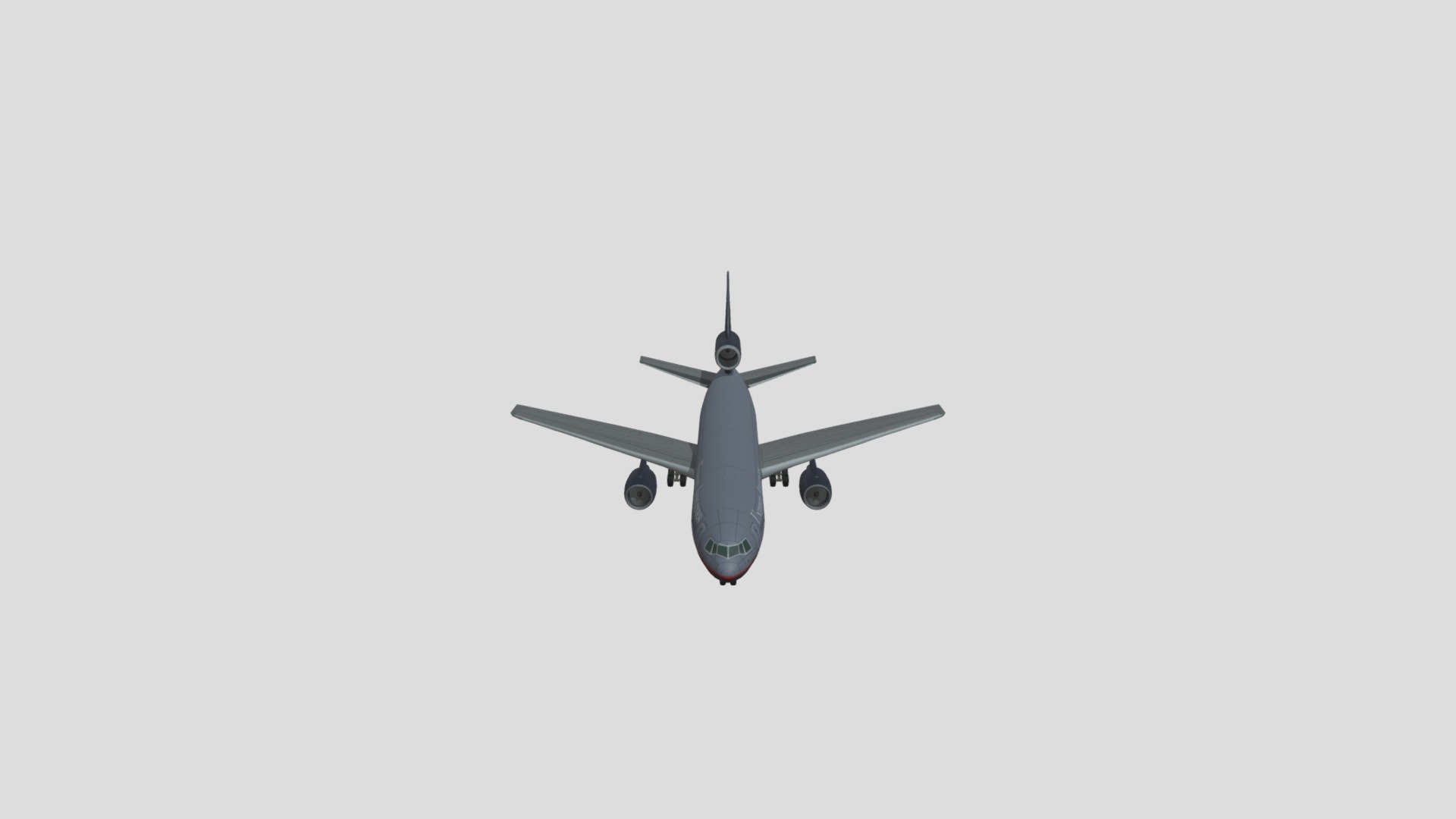 United Airlines DC-10-30 - Download Free 3D model by A350-900HQS ...