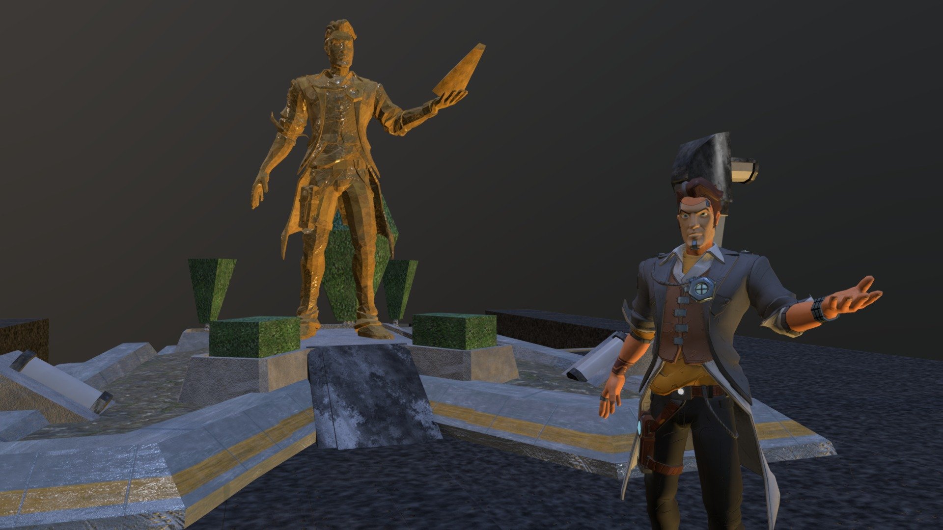 Handsome Jacky (all_scen) - 3D model by mortimer (@bojaranton) [e1c7a14 ...