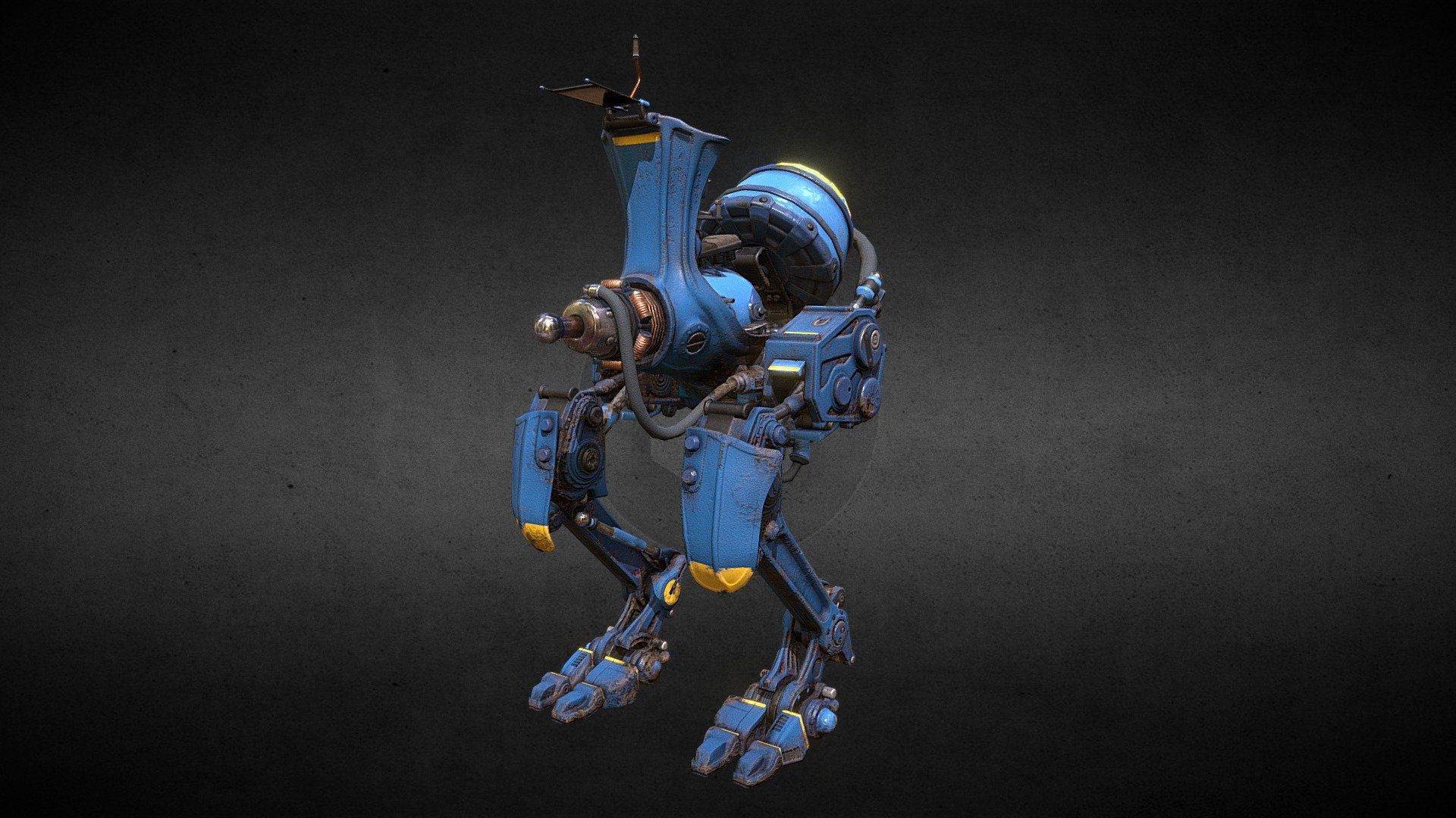 Energy Mech - 3D model by skantron [e1c937d] - Sketchfab