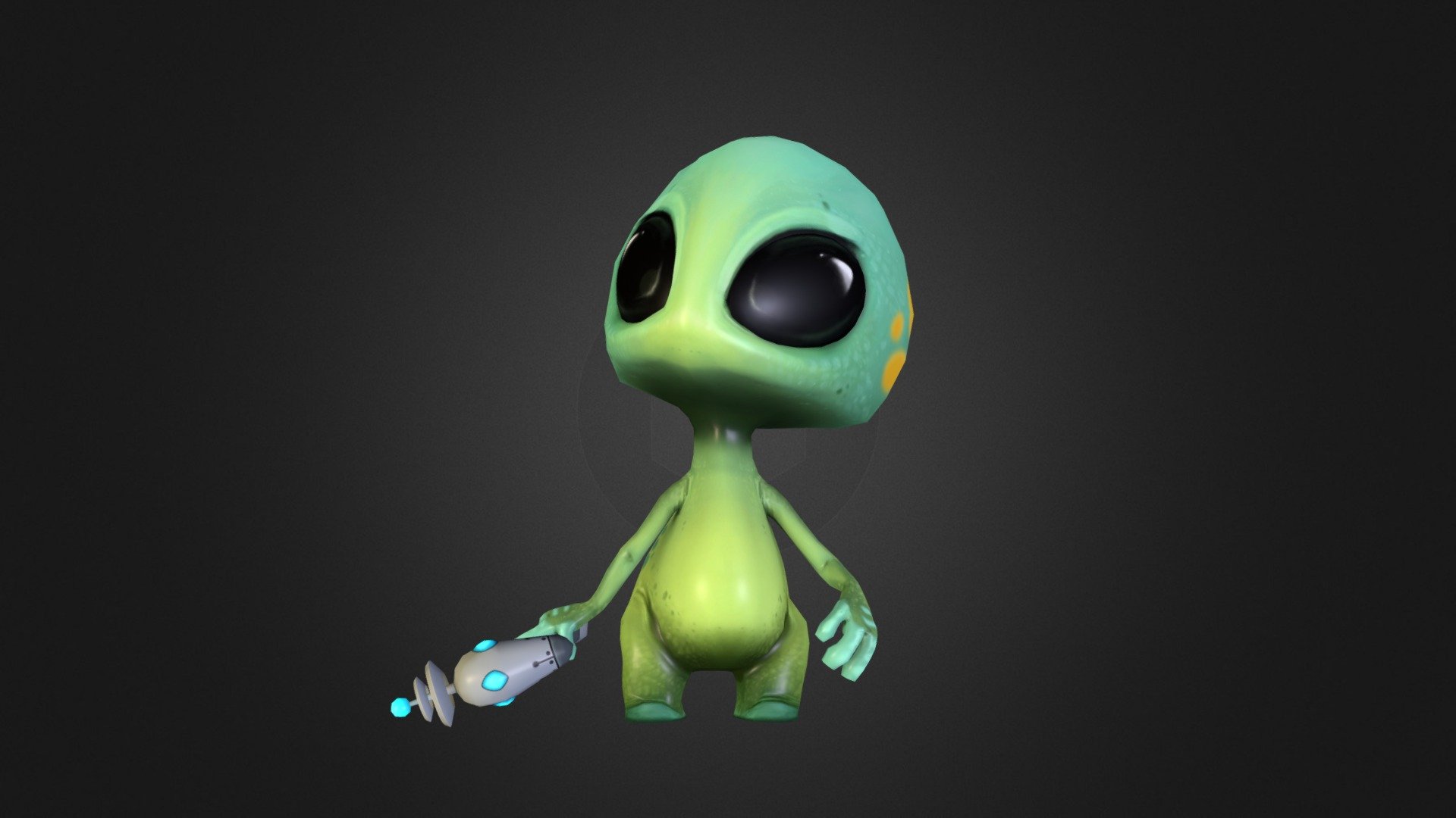 Little Green Men - 3D model by BCBEDFORD (@rocketeer) [e1cbf44] - Sketchfab
