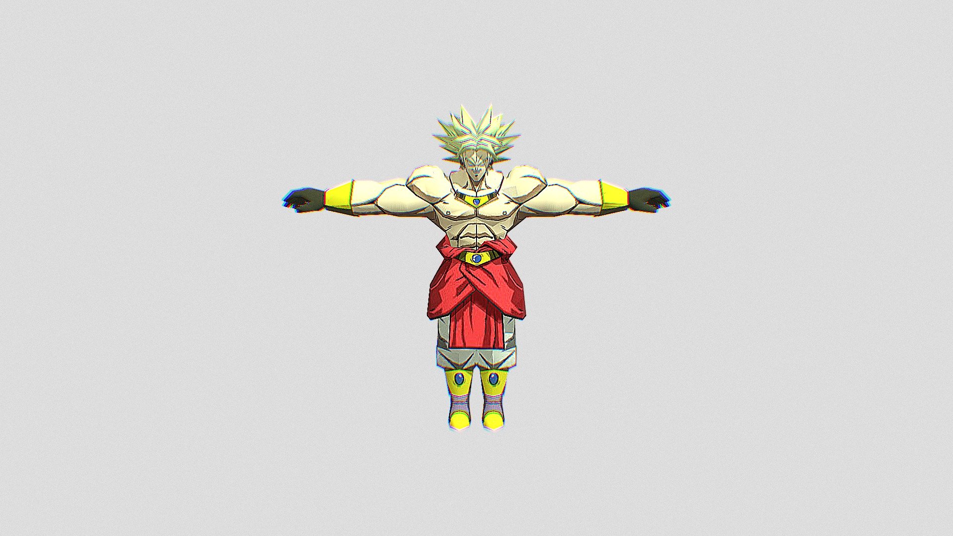 Broly_Super_Saiyan - 3D model by 29bonillarodrigueze [e1cc81a] - Sketchfab