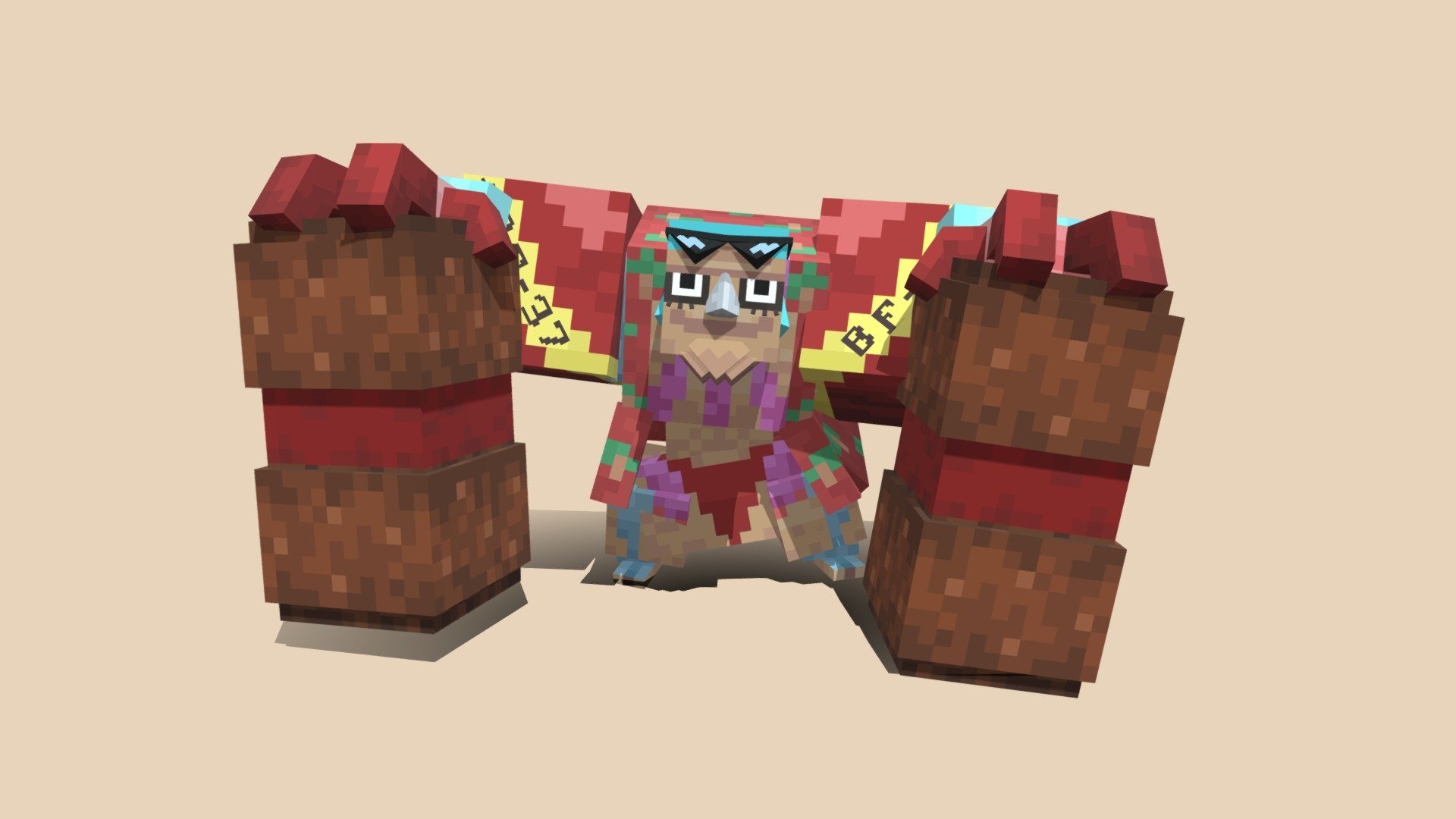 Conkeldurr Onepiece Cobblemon - 3D model by Acesky [e1ccf44] - Sketchfab