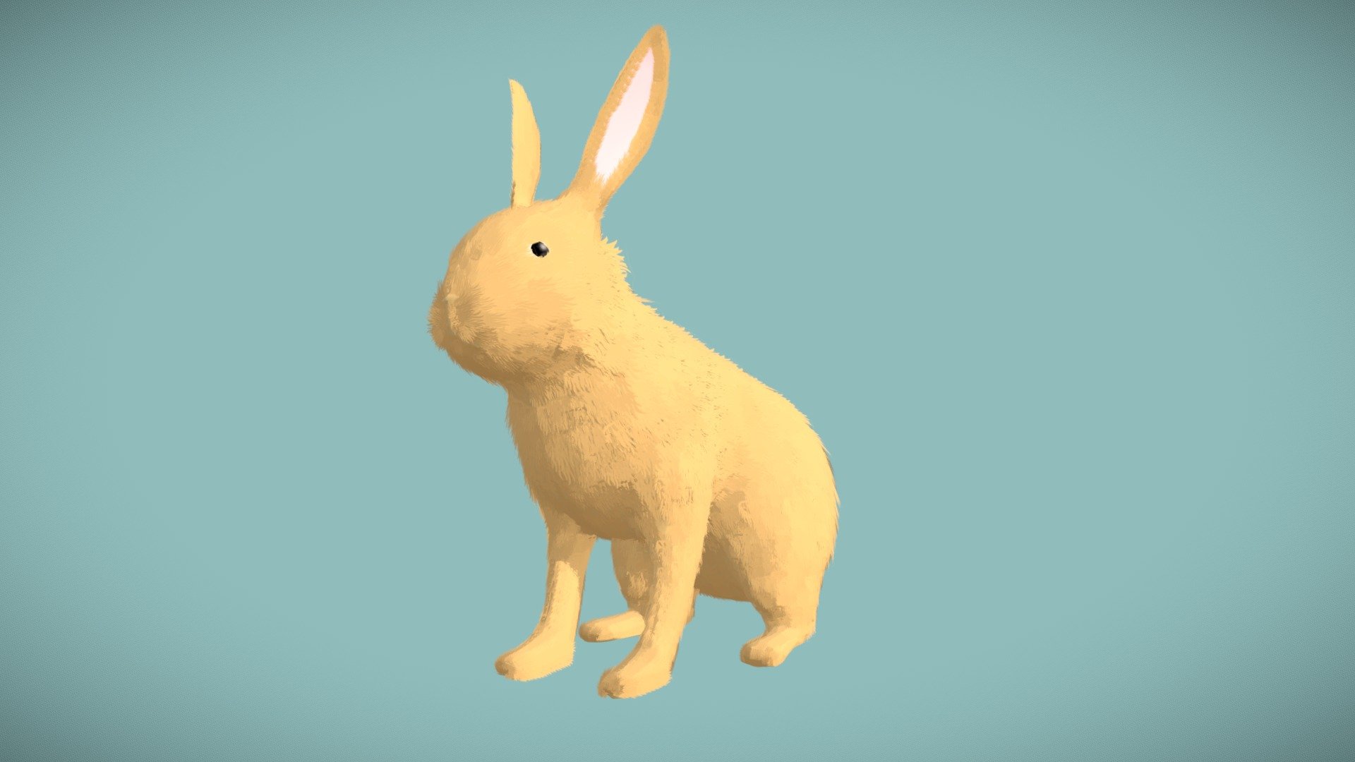 Fuzzy Rabbit - Download Free 3D model by Eivind Kolbjørnsen (@EiKoool ...