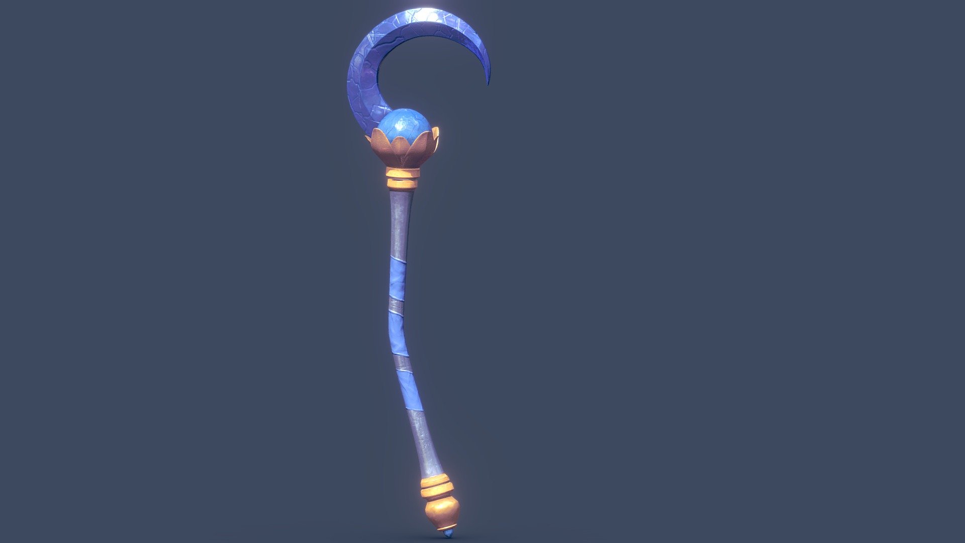 Lotus Scythe - 3D model by rose (@nextgenrose) [e1ce319] - Sketchfab