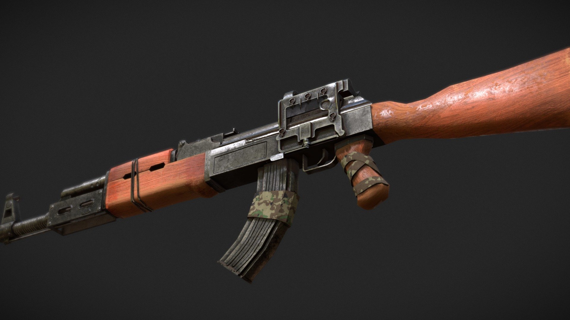 Ak - 3D model by Hassaan.Ansari [e1cf513] - Sketchfab