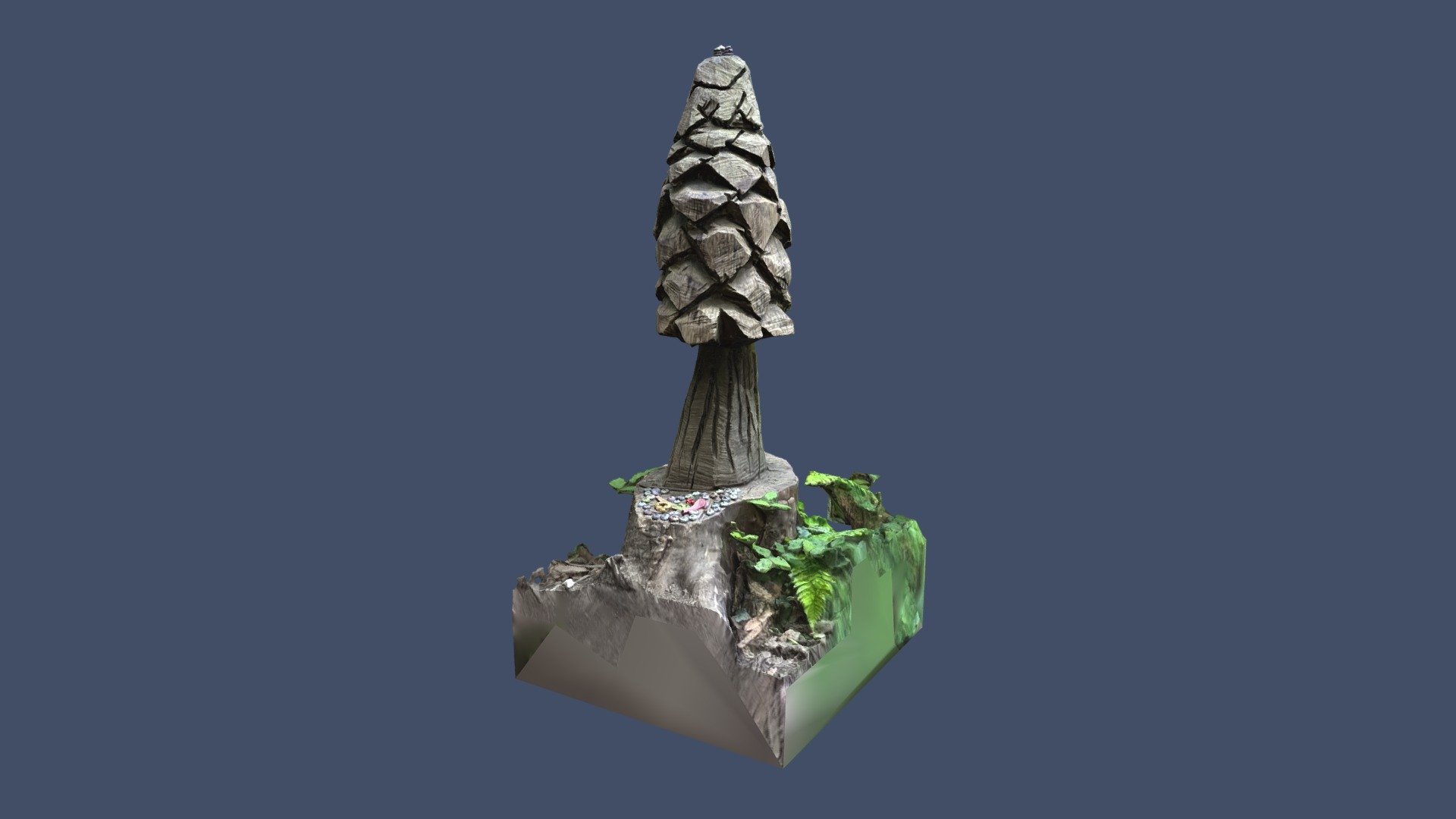 Pigna - 3D model by Valerio Paolucci (@valerpaolux) [e1cf792] - Sketchfab