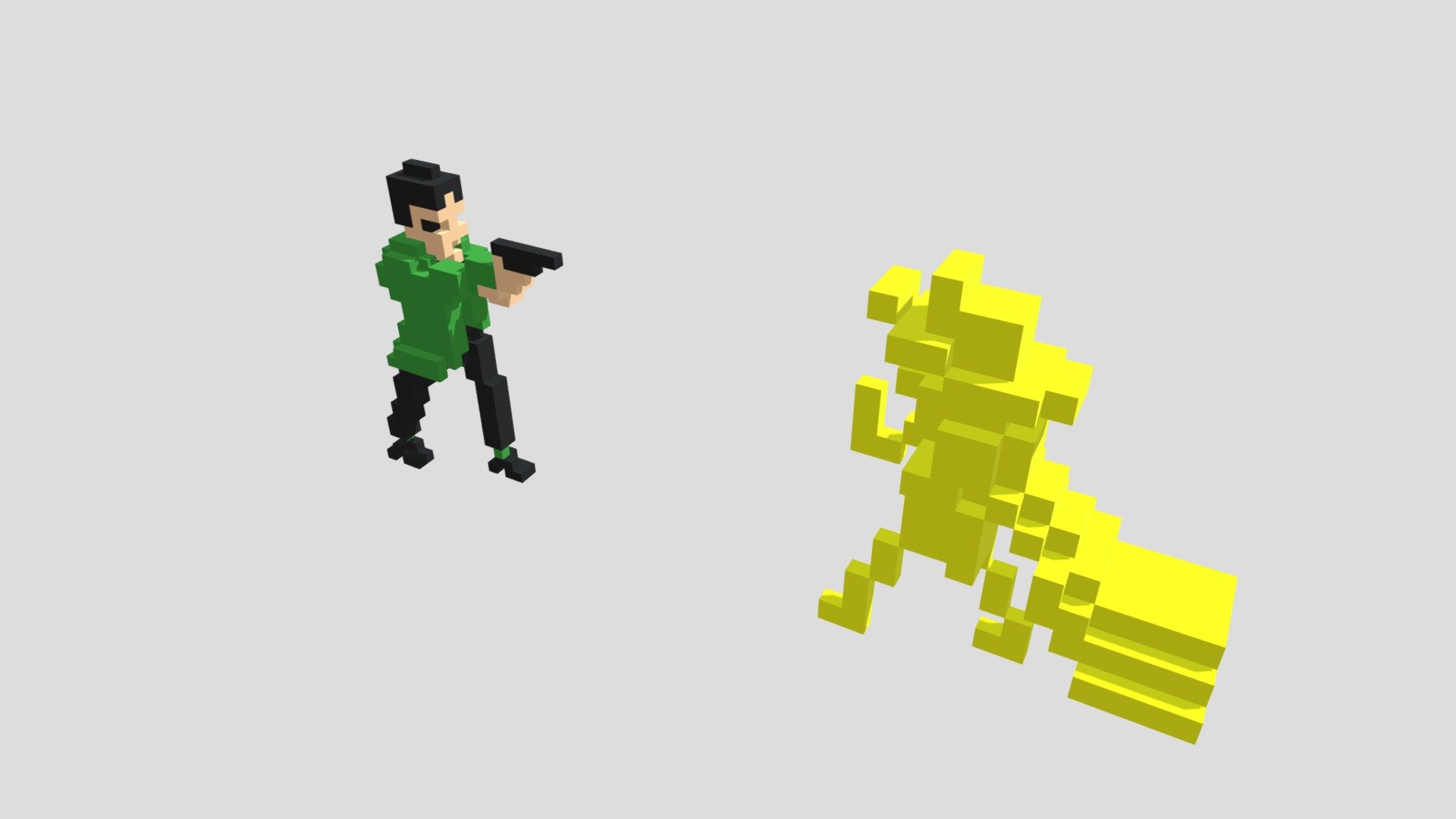 Arsène Lupin VS Lupin the 3rd - 3D model by washin1968 [e1cffb3 ...