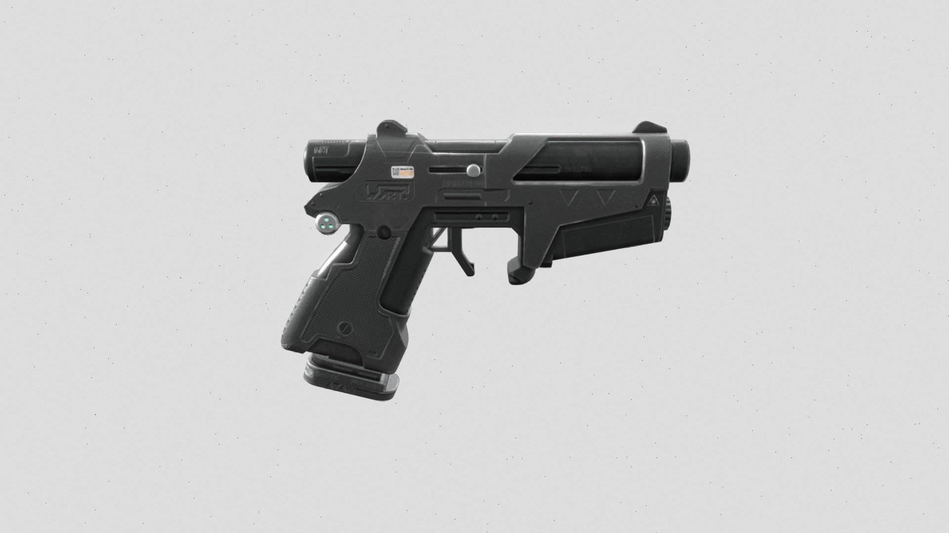 WART17 - Sci-Fi Pistol - 3D model by Danil Dl (@zetocik) [e1d1adc ...