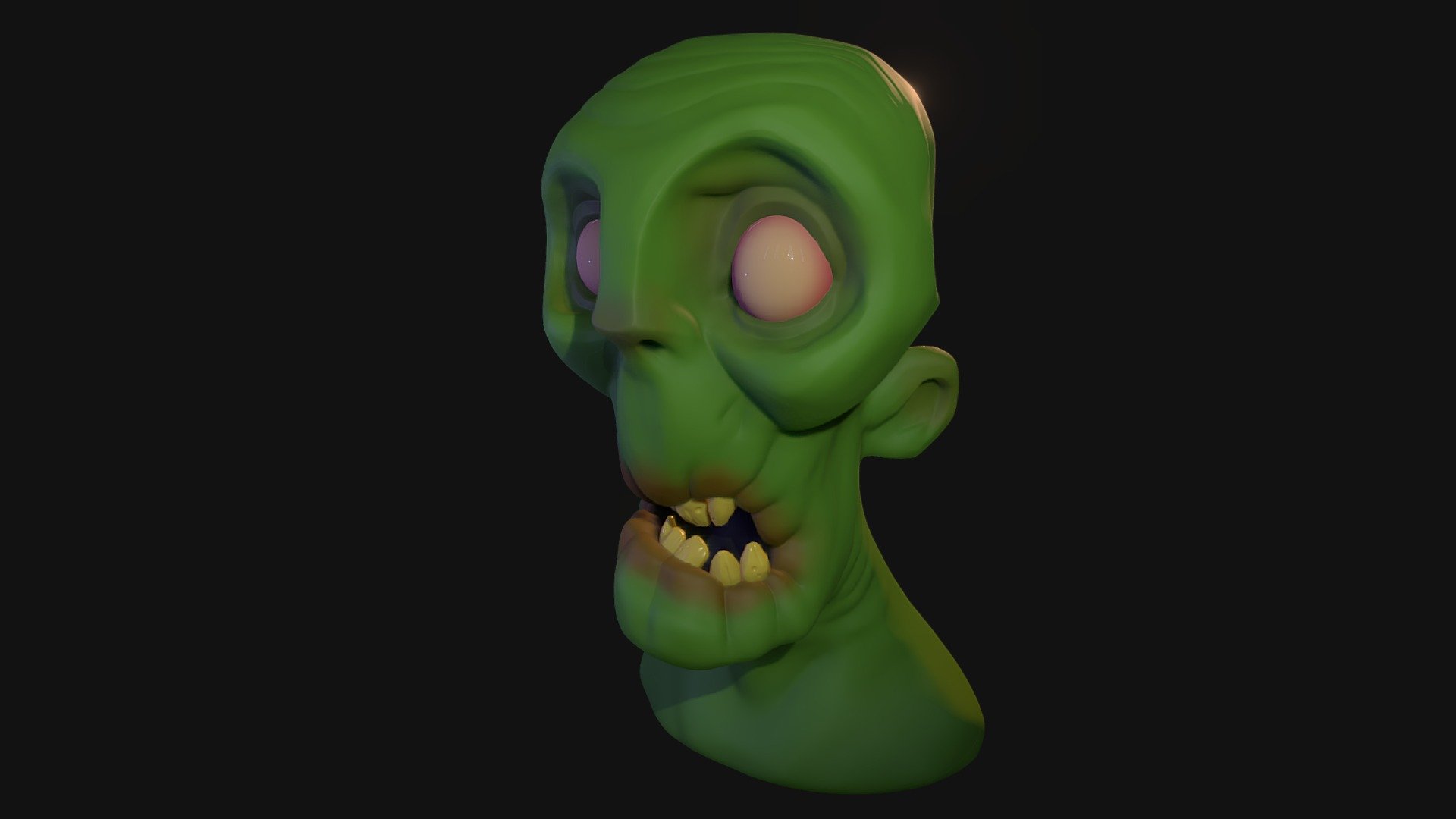 Zombie Head - Download Free 3D model by Snackwacko [e1d1b4c] - Sketchfab