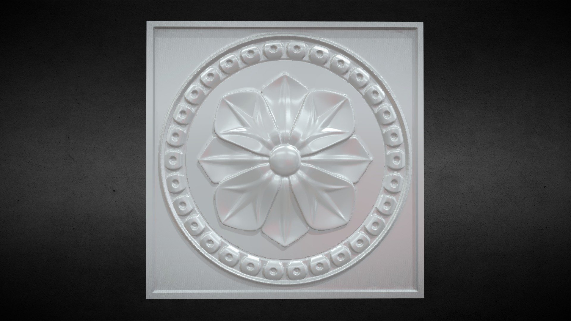 ROSETTE 1 - 3D model by Luminance Design (@luminancedesign) [e1d2215 ...