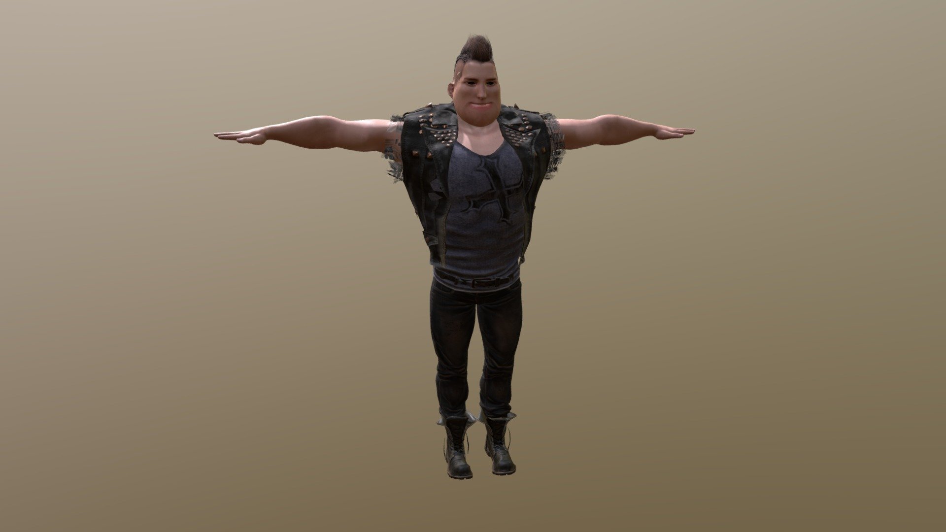 BUFF BIFF - 3D model by Sunstone Studios (@sunstonestudios) [e1d63c8] - Sketchfab