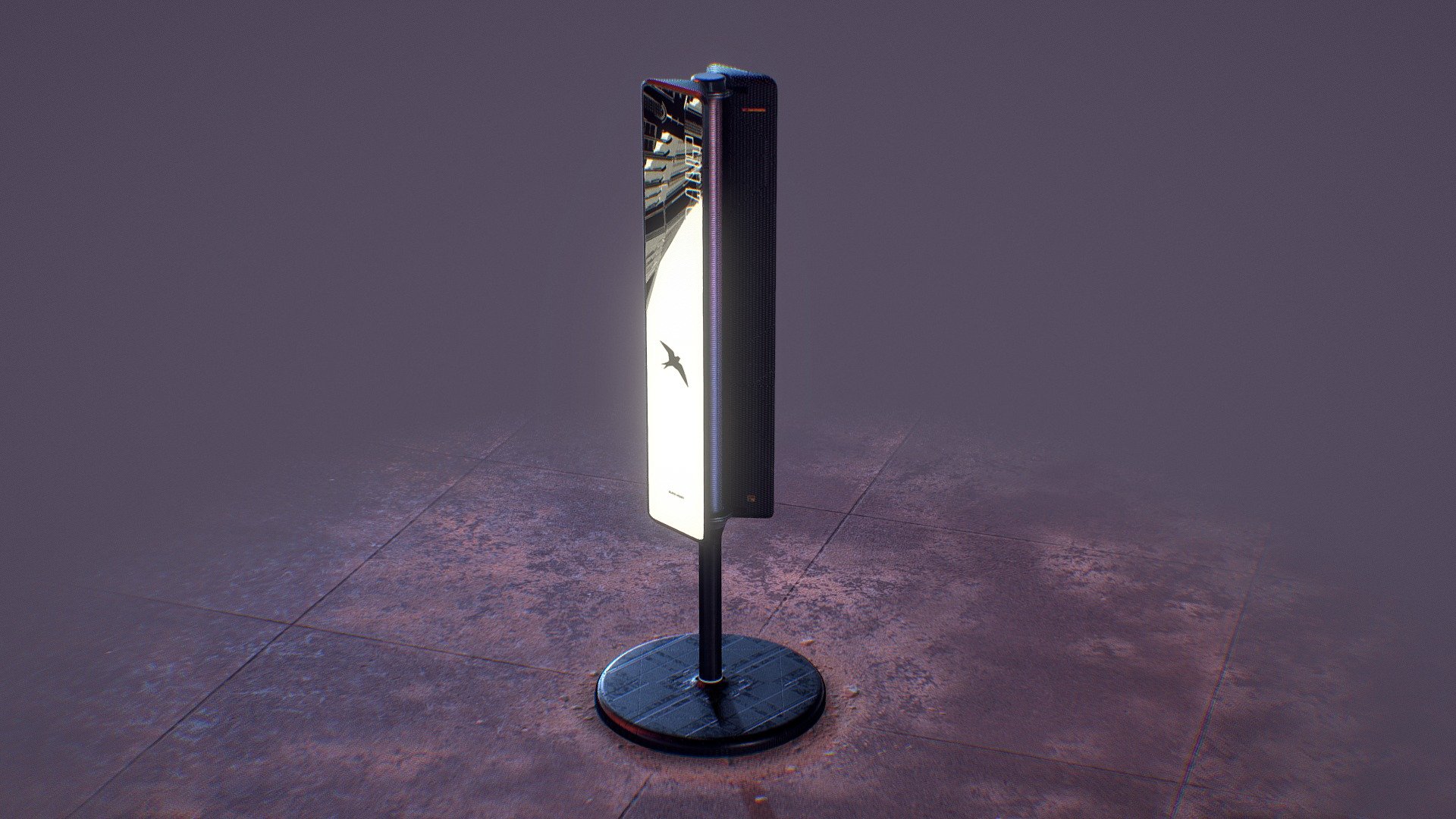 Billboard Advertising Stand - Download Free 3D model by re1monsen ...