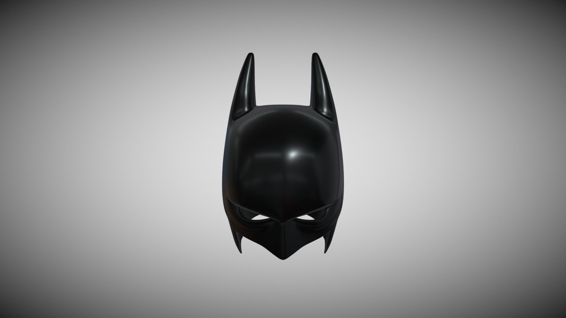 Batman Mask - 3D model by 3dmakina [e1d7626] - Sketchfab