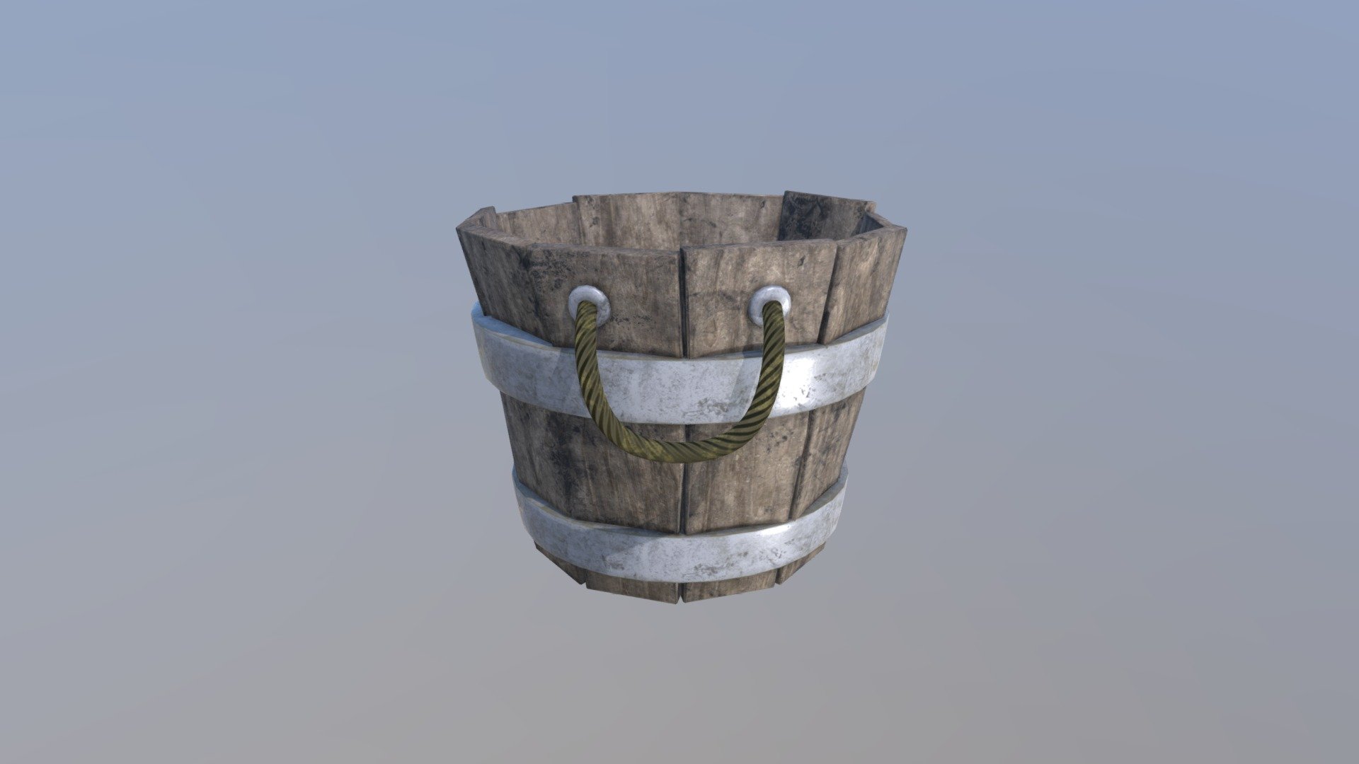 Medieval Bucket - 3D model by Kenki (@kenkii) [e1d7da0] - Sketchfab