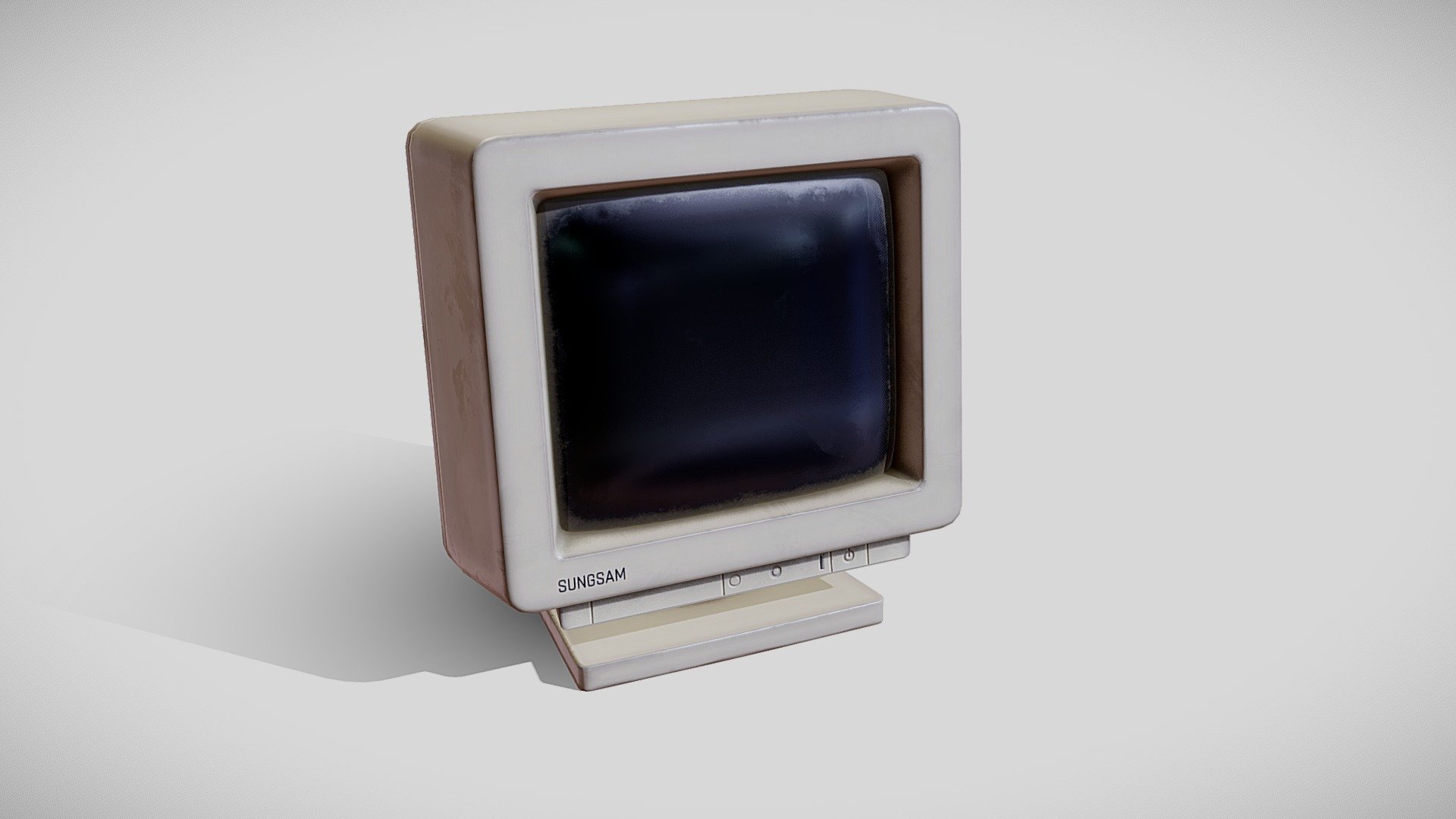 Old CRT Monitor - Buy Royalty Free 3D model by Joel Wood (@blackalder ...