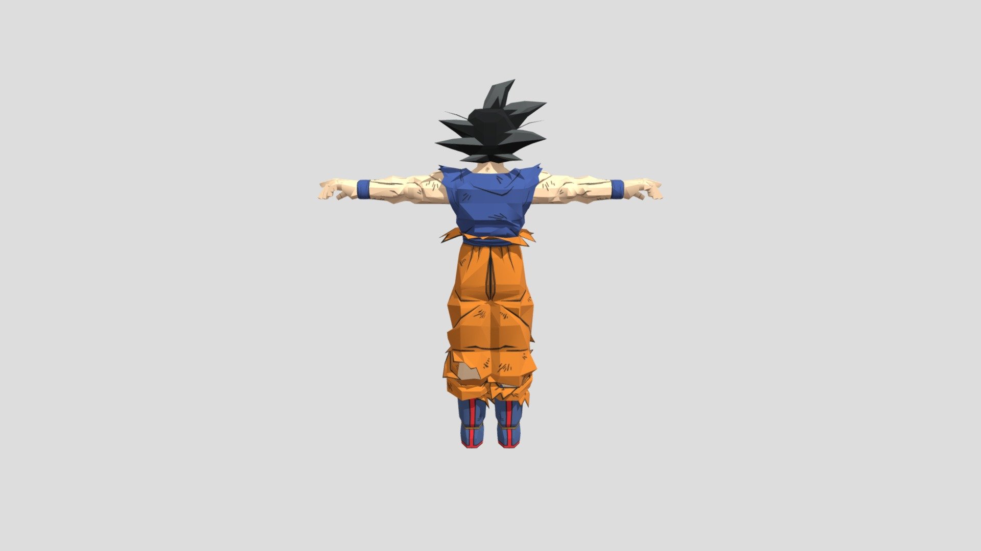 Goku_v2 - Download Free 3D model by ricardo.vicencio2013 [e1dcb8c ...