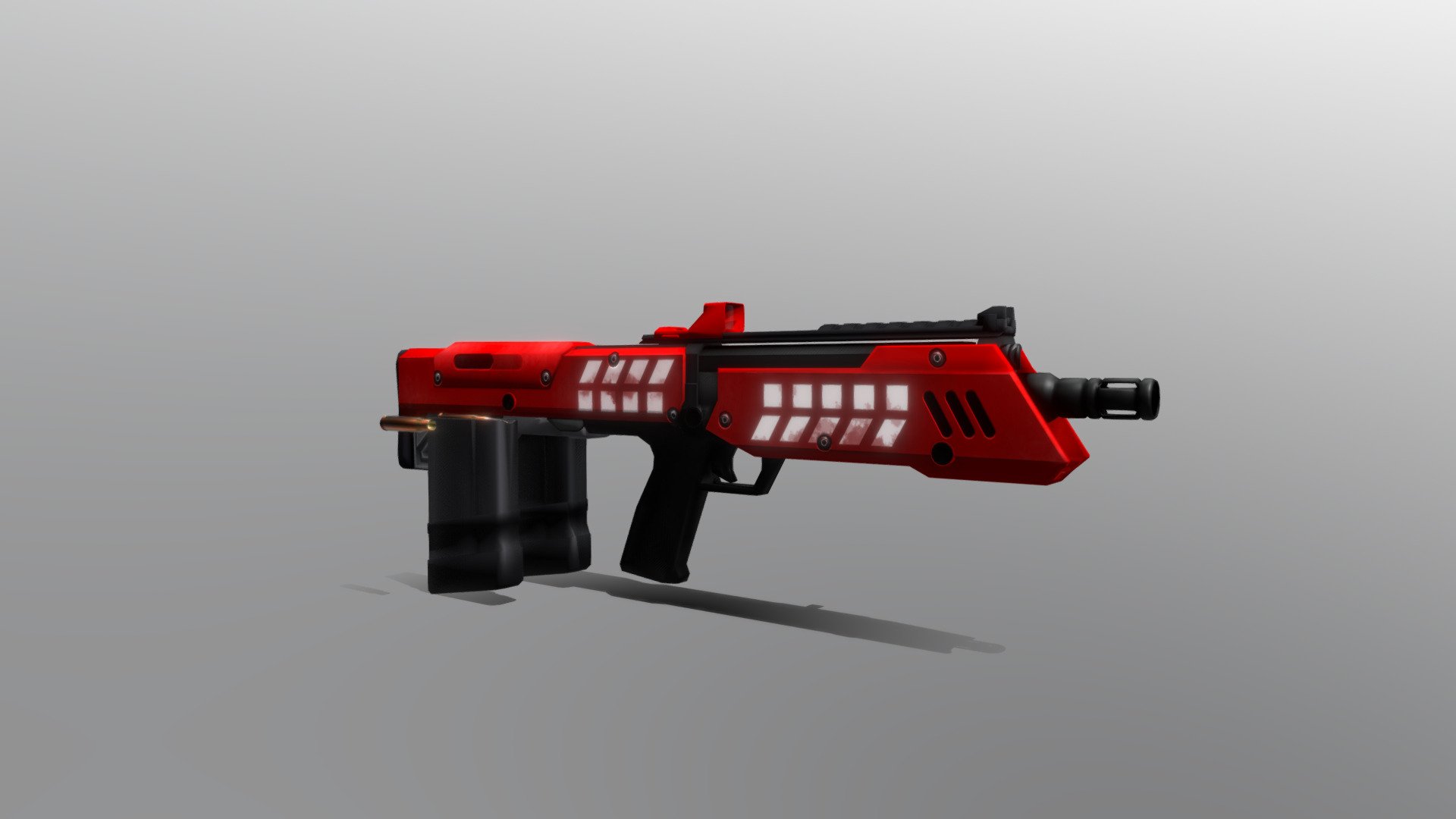 machine gun - 3D model by Markets09 [e1dd61b] - Sketchfab