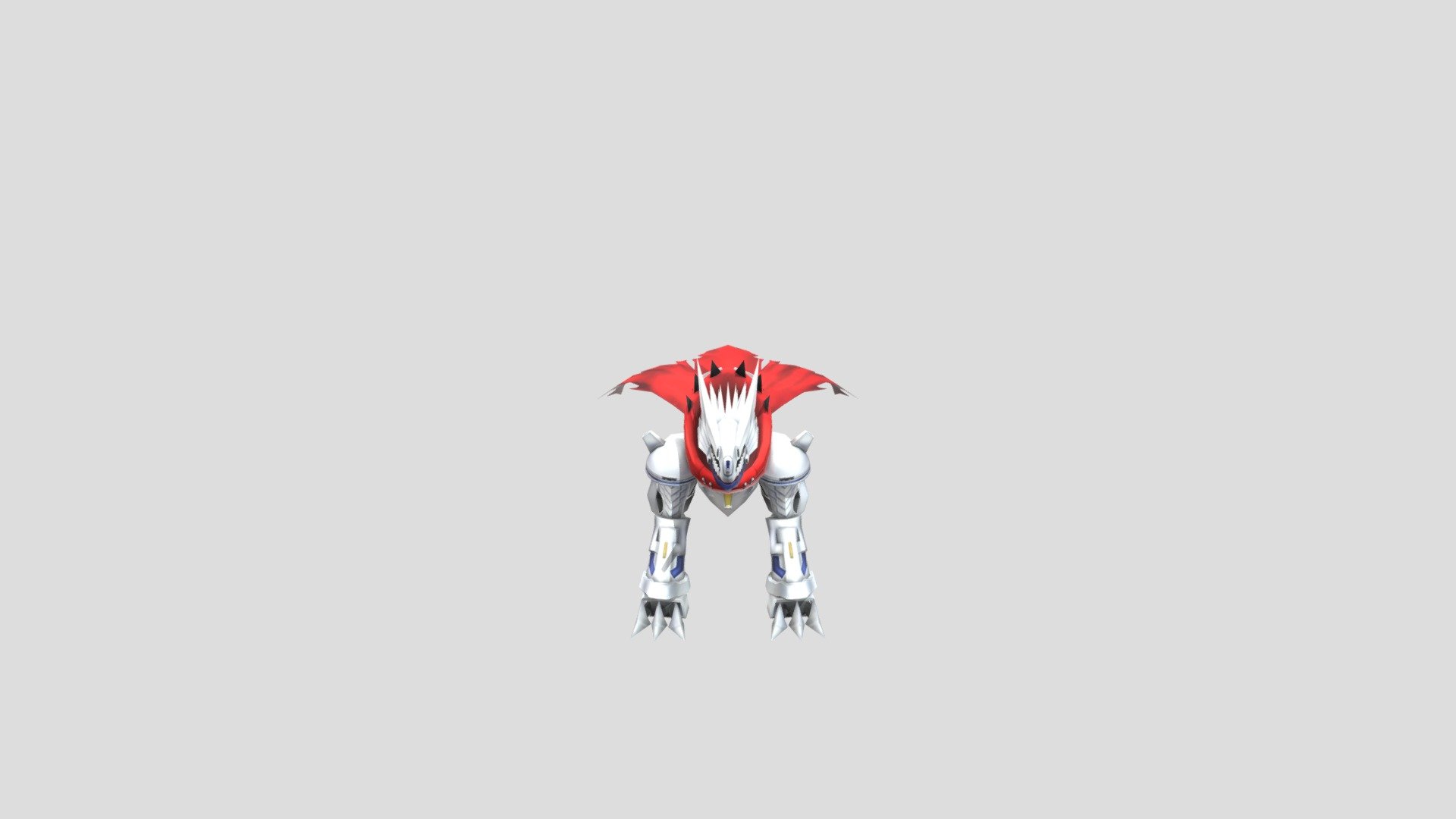 Baohackmon Digimon Masters rigged 3d model - Download Free 3D model by ...