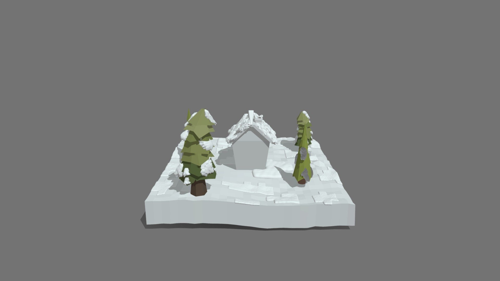 Snow House - Download Free 3D model by LoneWolf0927 [e1de0e8] - Sketchfab