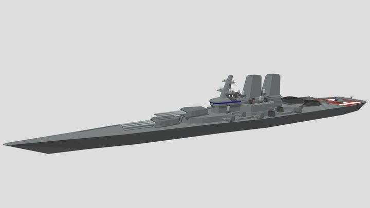 Battleships 3D models - Sketchfab