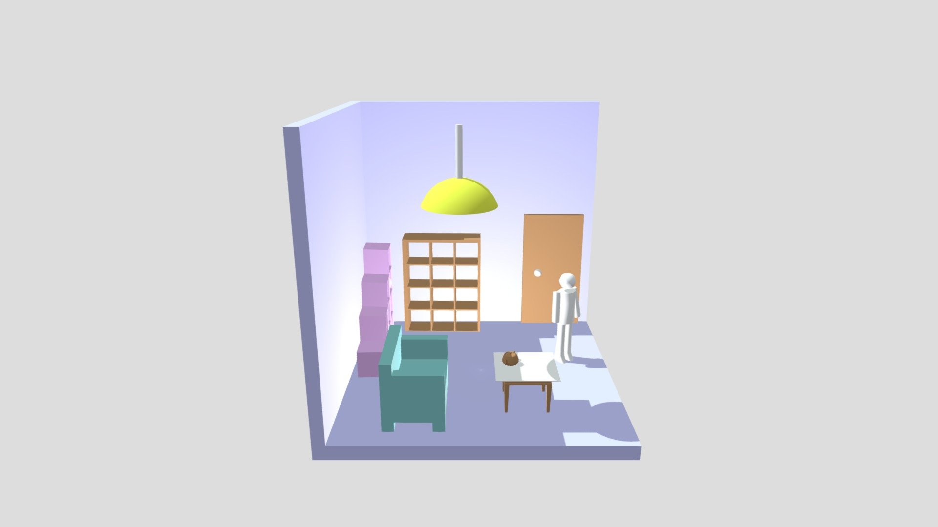 Squre Room - 3D model by jhuang fansyuan (@2345067) [e1e1981] - Sketchfab