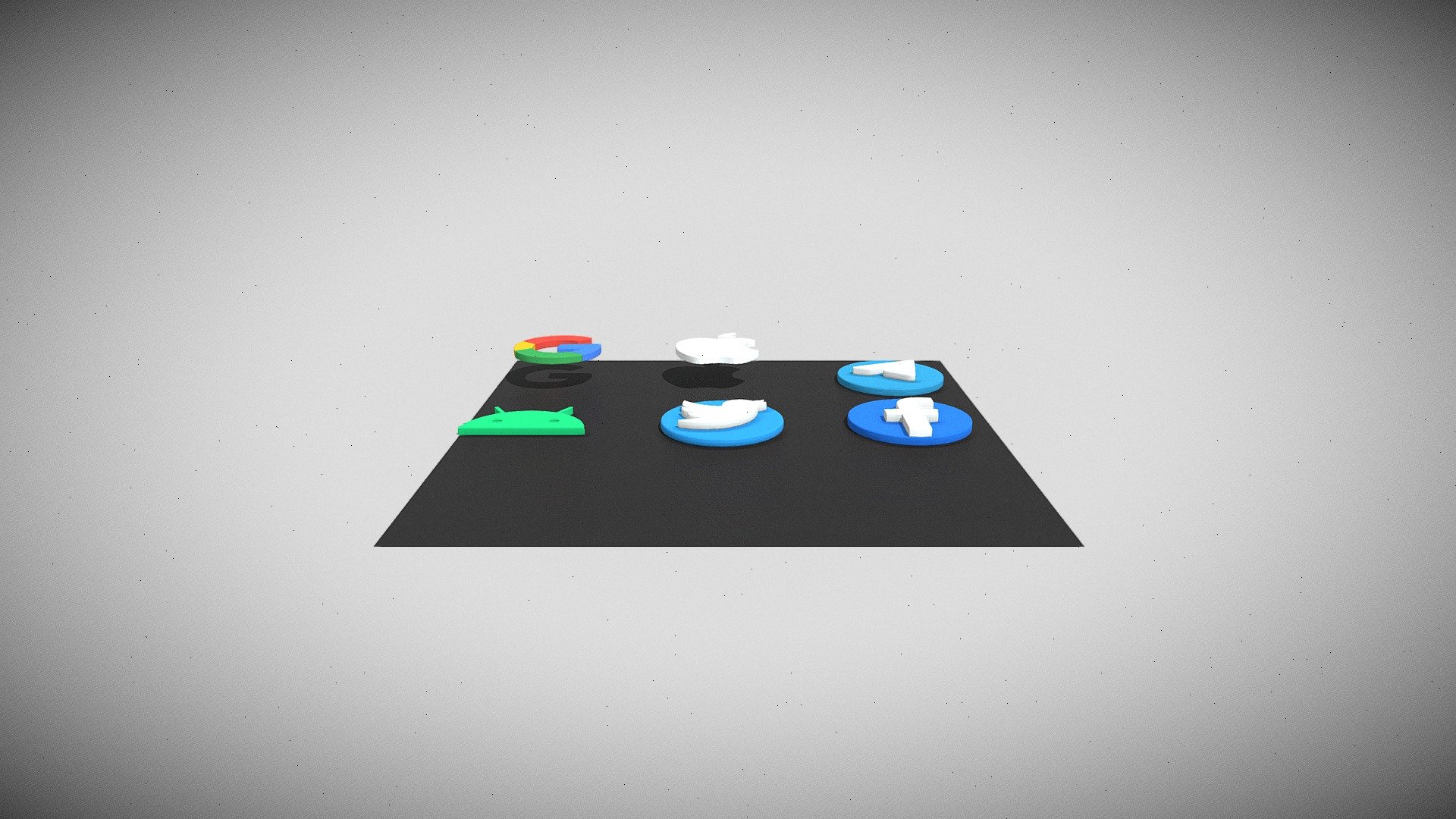 Iconic Tech Logos - Download Free 3D model by sparshgupta [e1e24bc ...