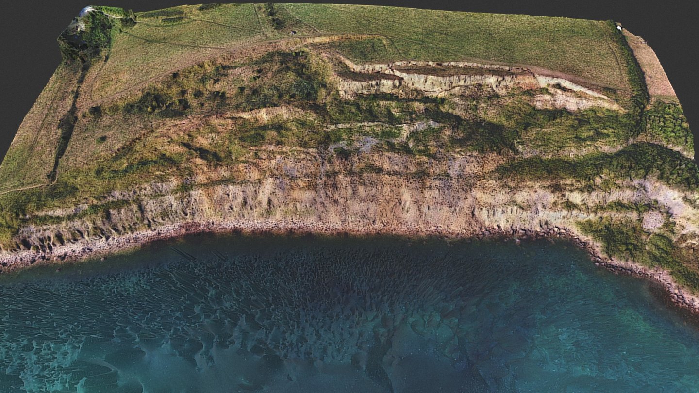 Bowleaze Cliff slide - 3D model by HeliosAirborne [e1e323a] - Sketchfab