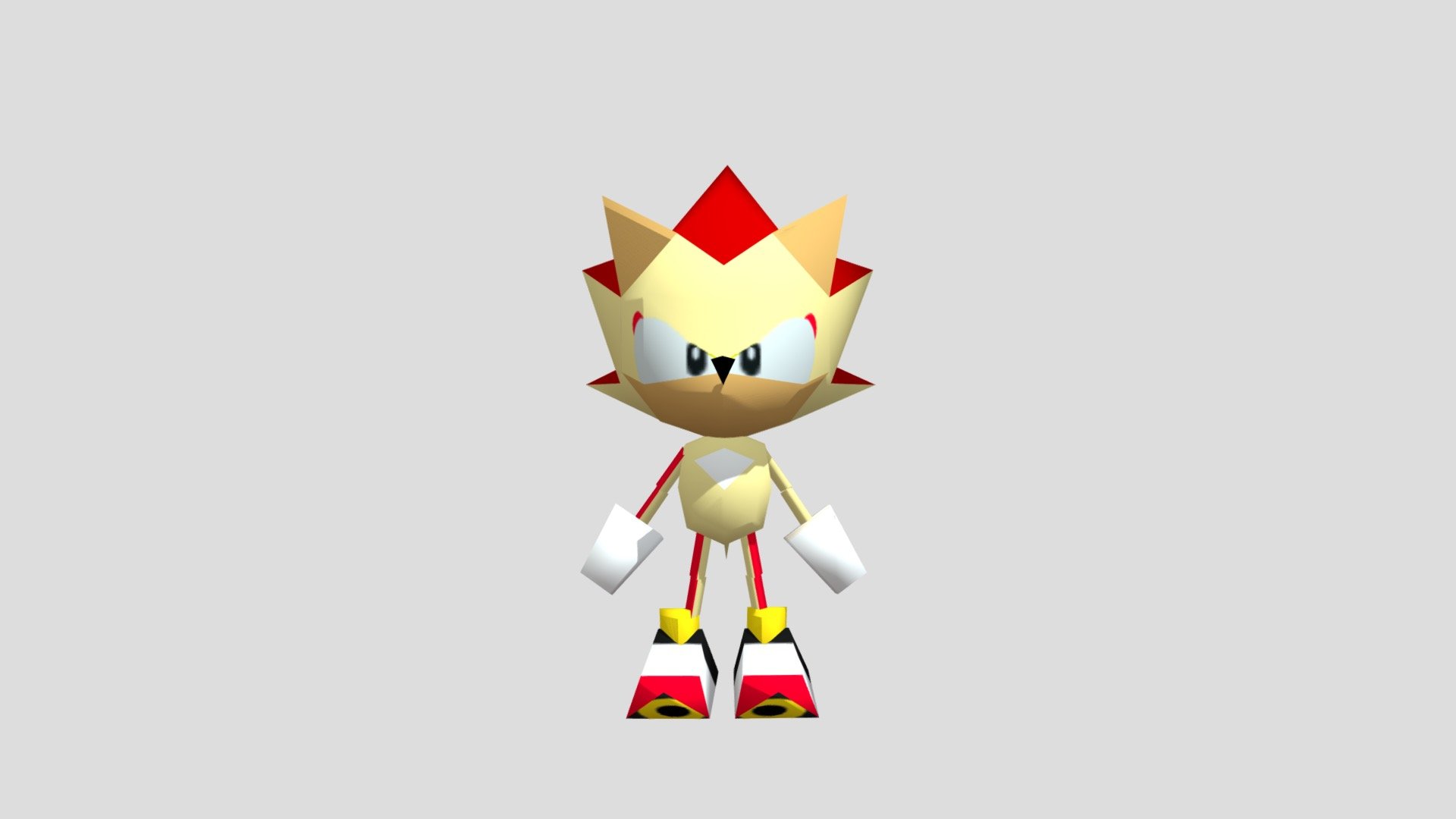 Shadow the Hedgehog phase 2 - Download Free 3D model by JadeandPals ...