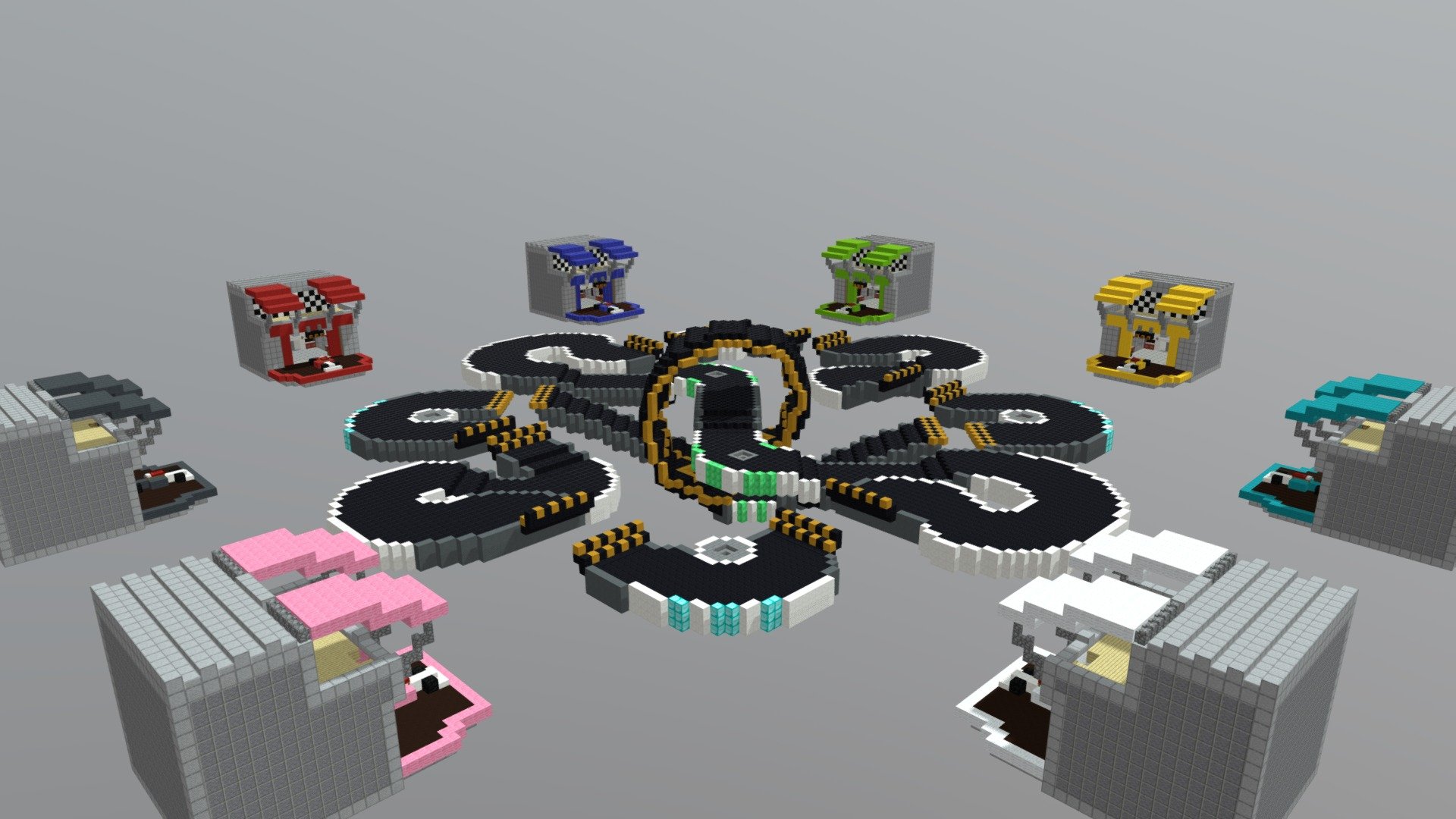 Bedwars: Speedway - 3D model by beanng [e1e5d03] - Sketchfab