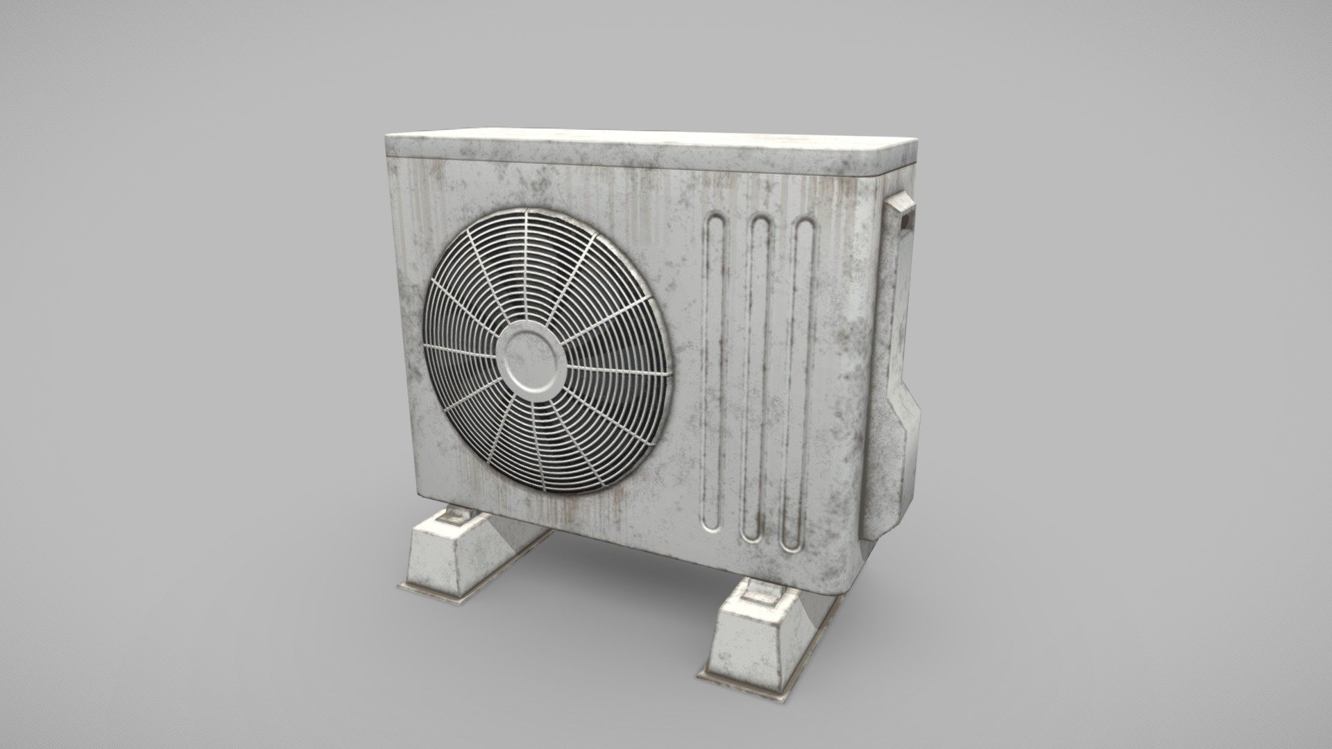 AC Outdoor unit - 3D model by AFX/CGMotion 3DModel Maker (@afx_cgmotion ...