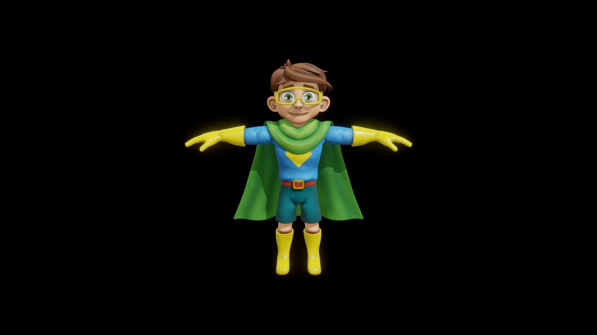 Hero Boy - 3D model by KEWAG (@kewag.ch) [e1e6c68] - Sketchfab