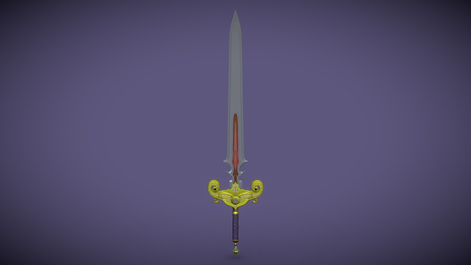 Plus Ultra Sword - 3D model by Alberto Galant (@yanclos) [e1e982a ...