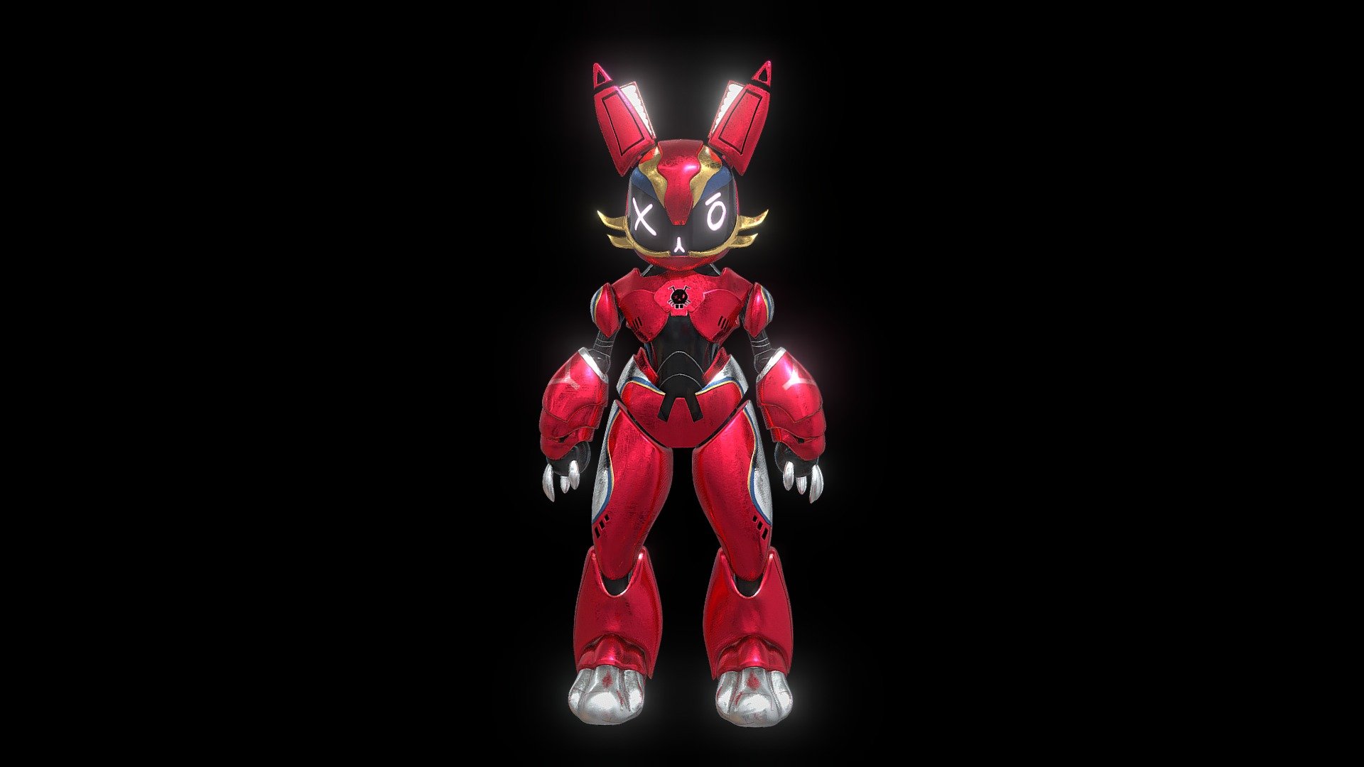 Bunny - 3D model by Amin Adukov (@Aminchok) [e1ea777] - Sketchfab