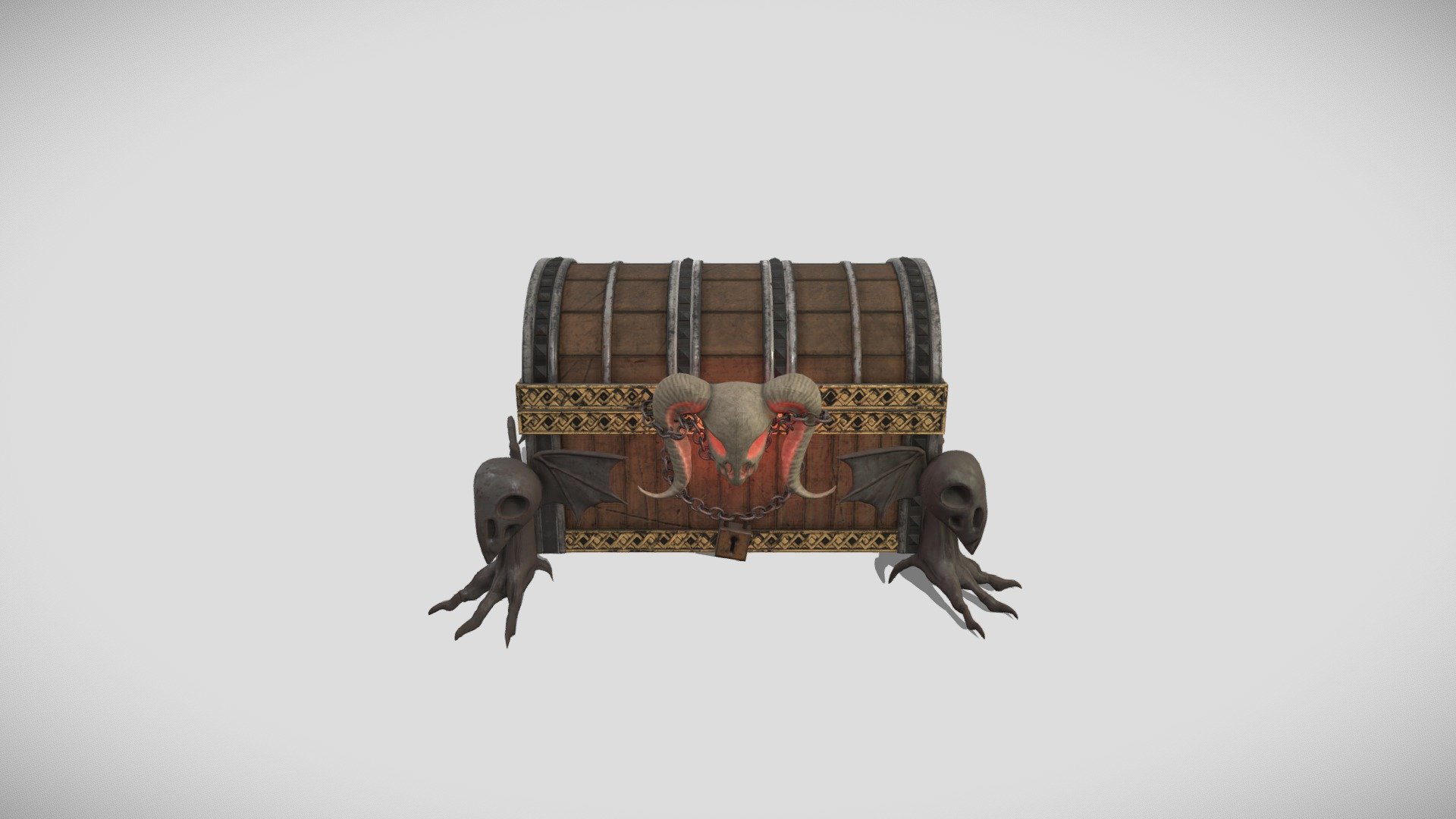 Evil chest - 3D model by stillone751 [e1eb7a8] - Sketchfab